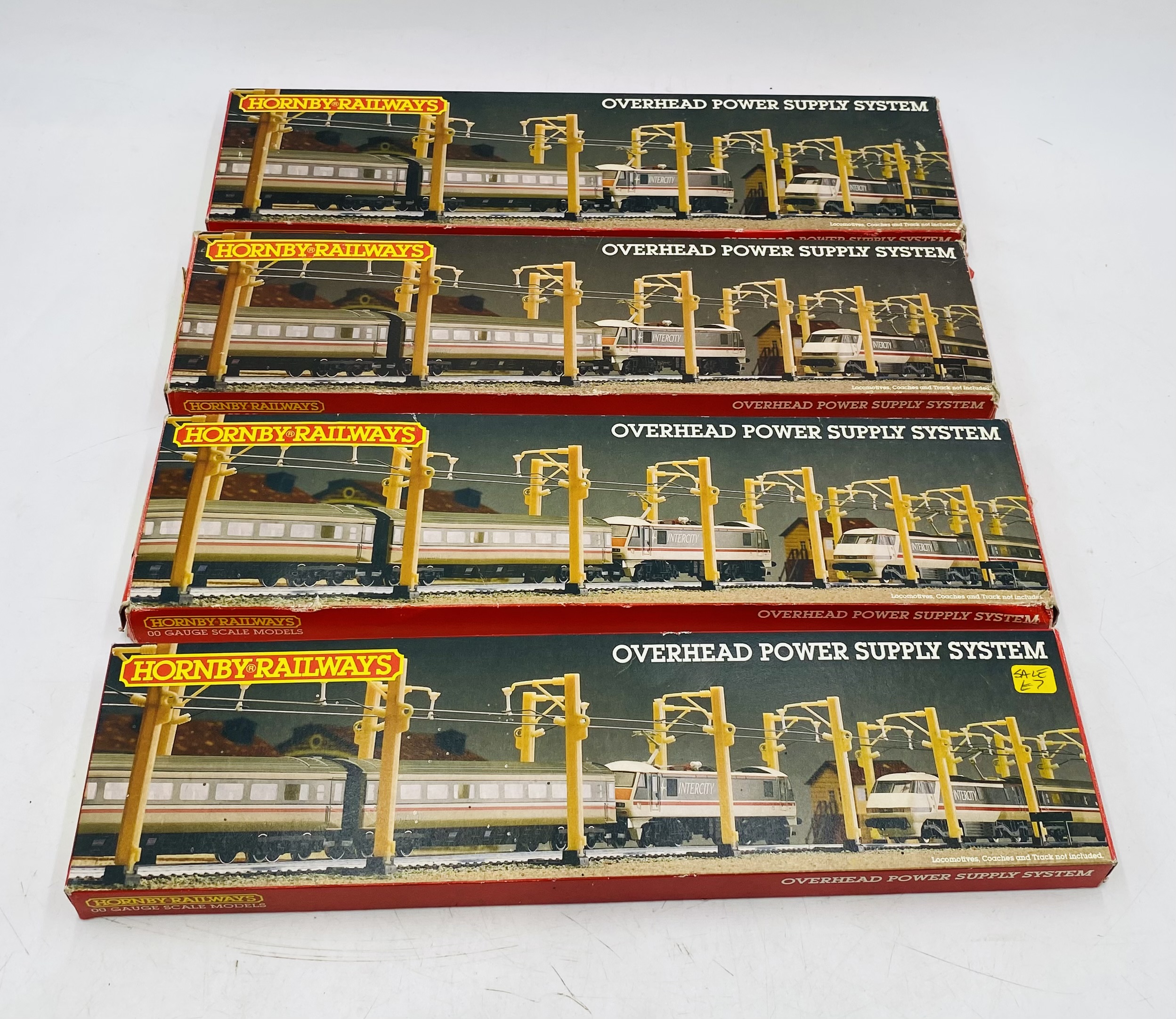 Four boxed Hornby Railways OO gauge "Overhead Power Supply System ...