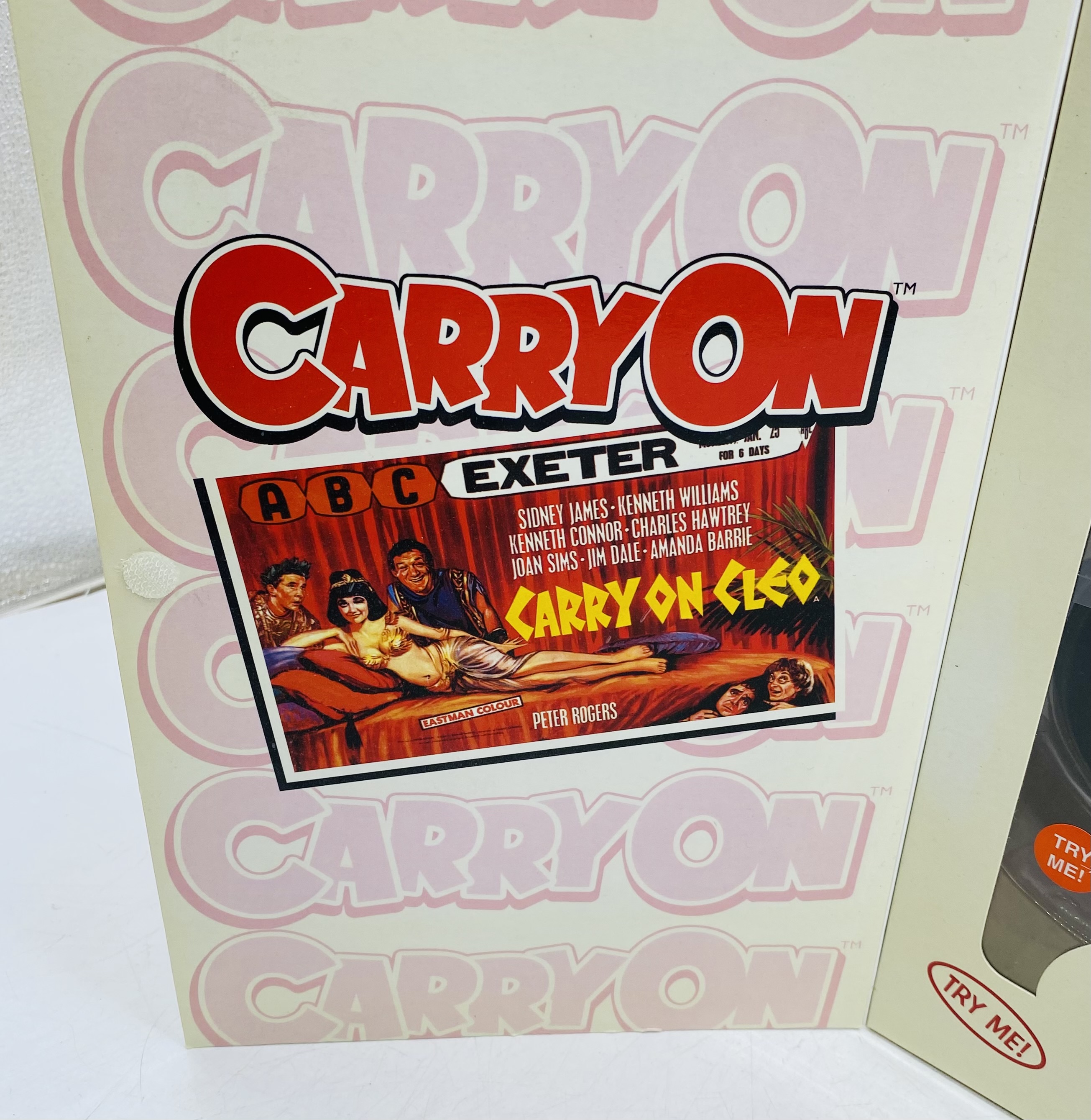 A boxed "Carry On" limited-edition Kenneth Williams in Carry on Cleo ...