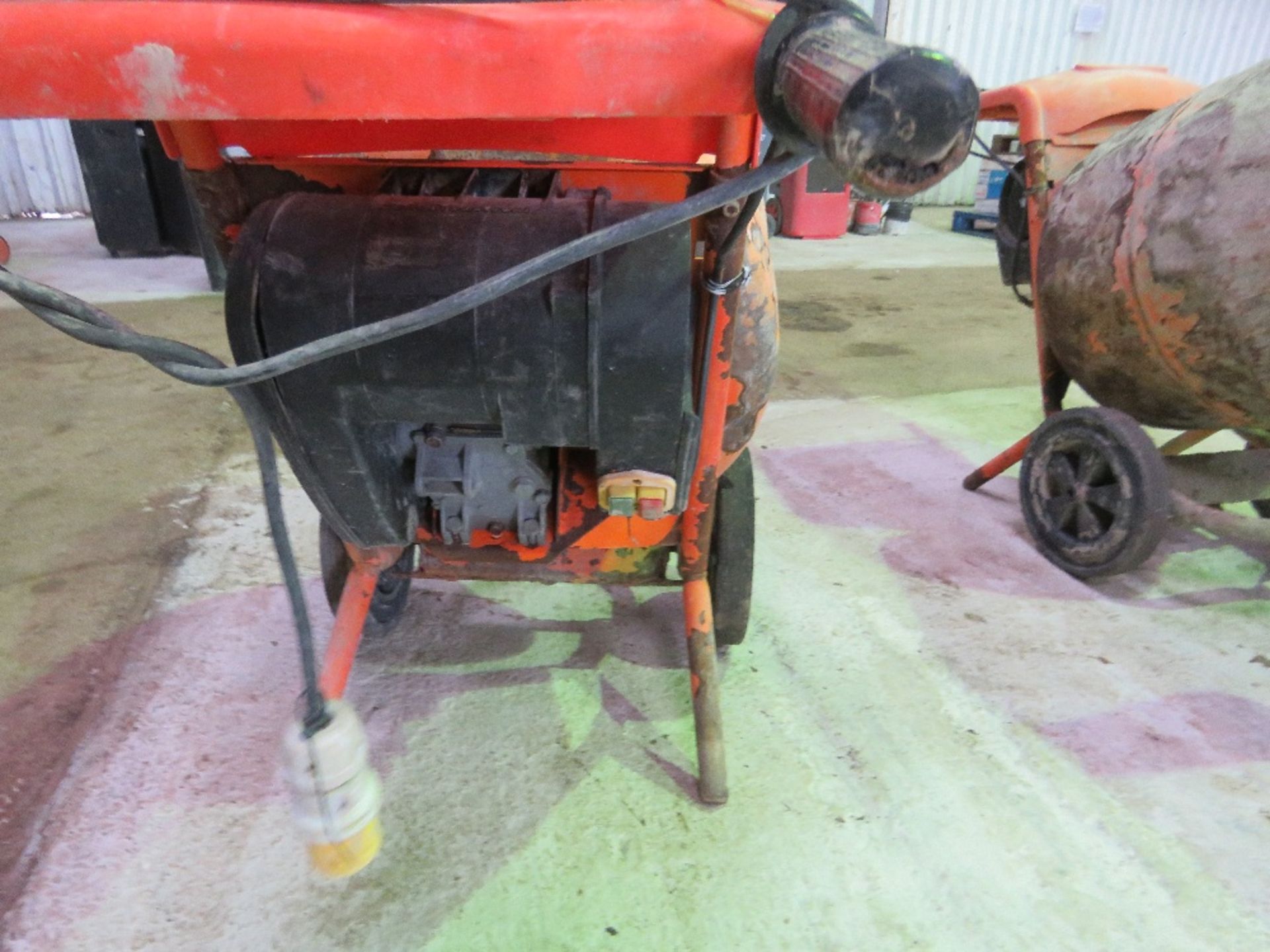 BELLE MINI MIX 150 110VOLT POWERED CEMENT MIXER