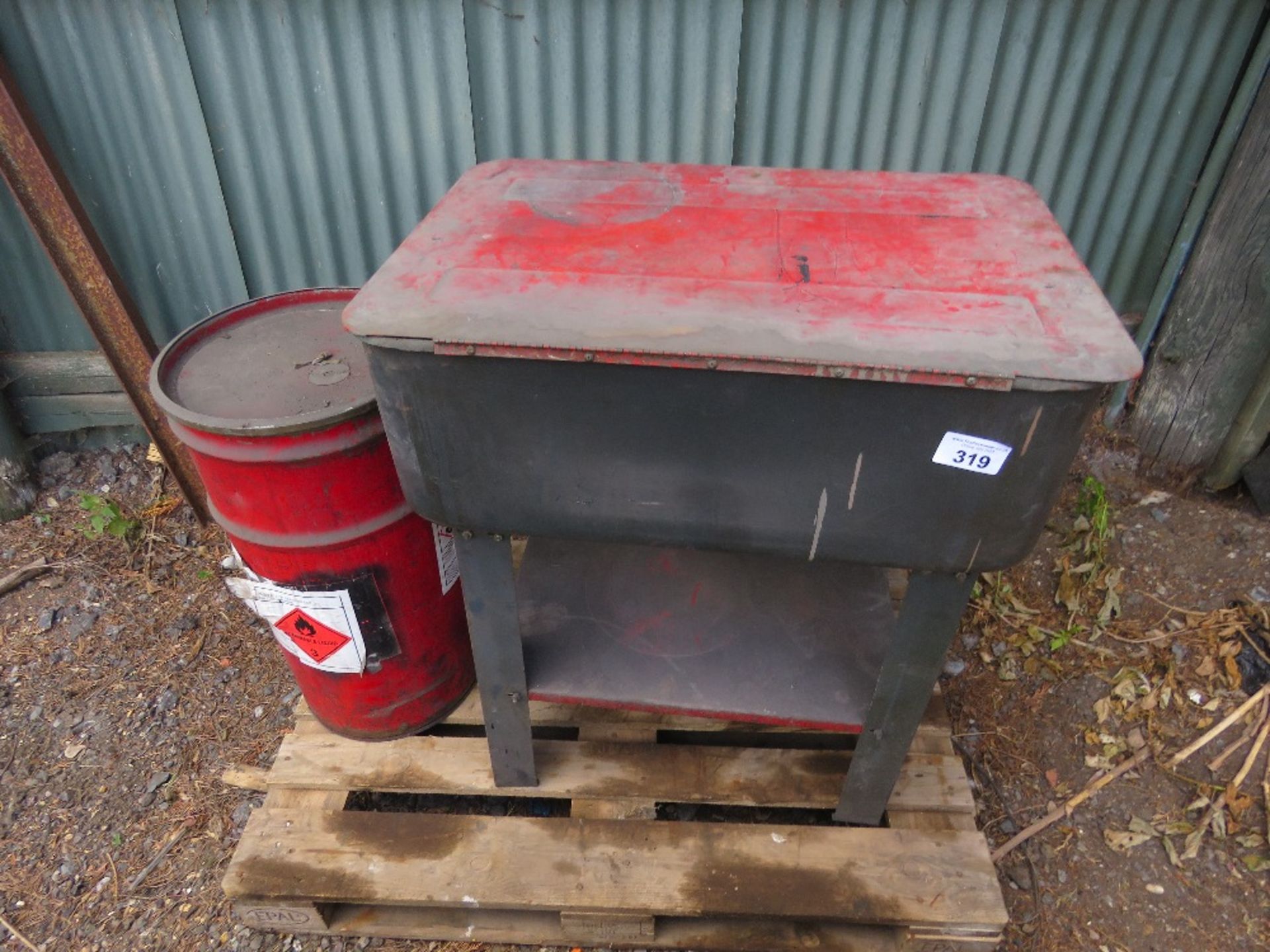 PARTS WASHER UNIT.....THIS LOT IS SOLD UNDER THE AUCTIONEERS MARGIN ...
