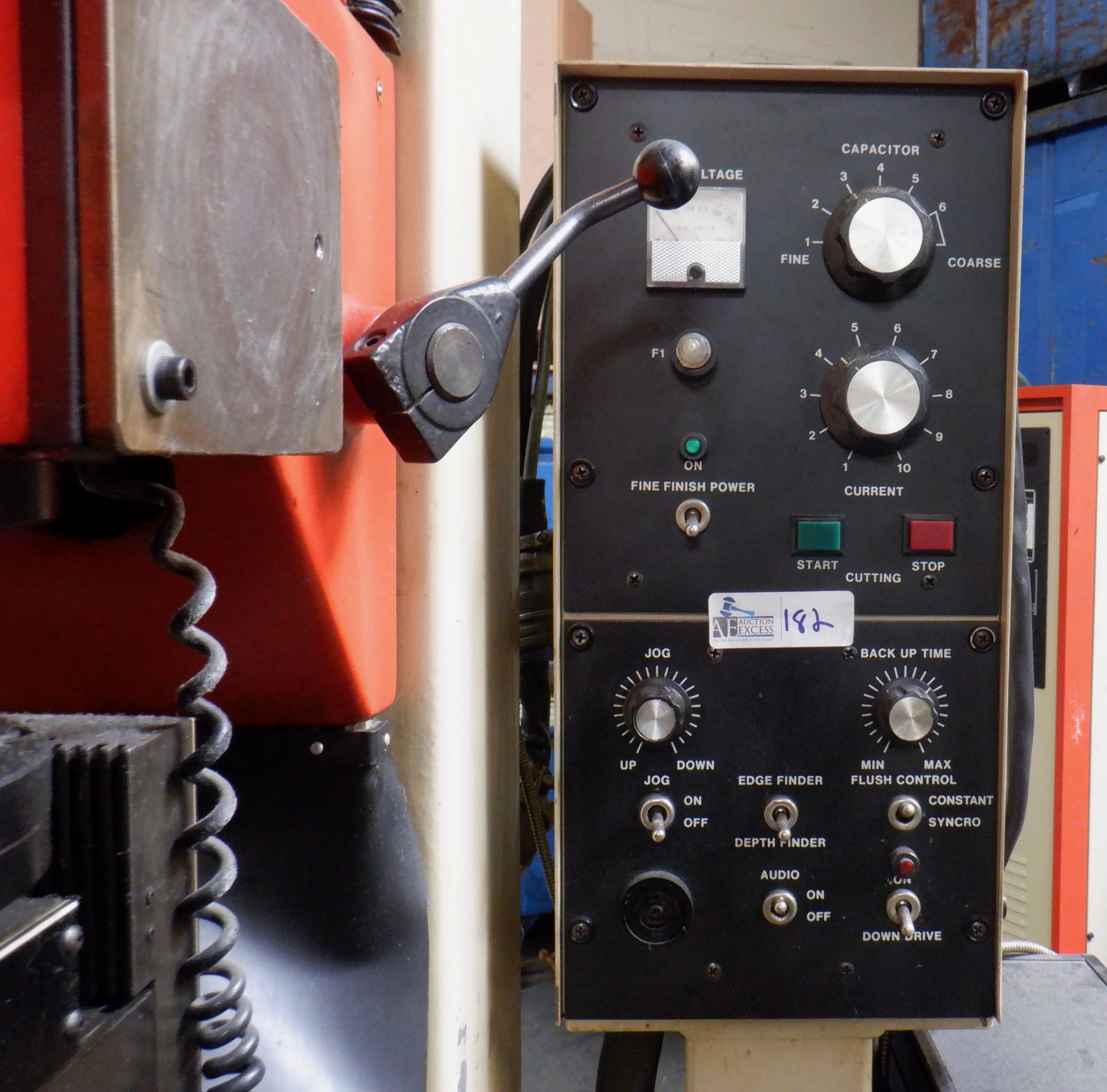 ELTEE PULSITRON EDM MACHINE FOR PARTS AND REPAIR VERY LARGE VERY HEAVY
