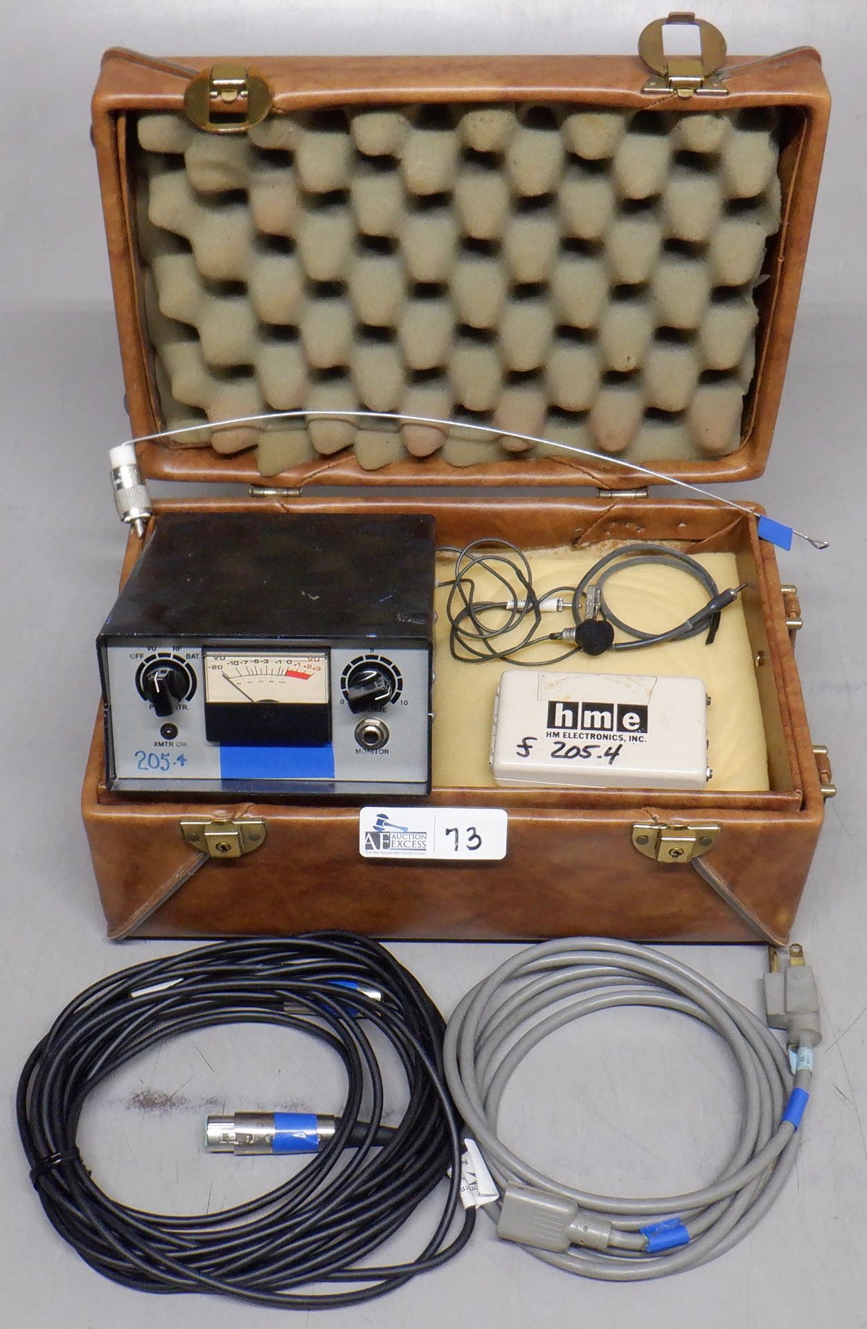 H M ELECTRONICS RECEIVER IN CASE