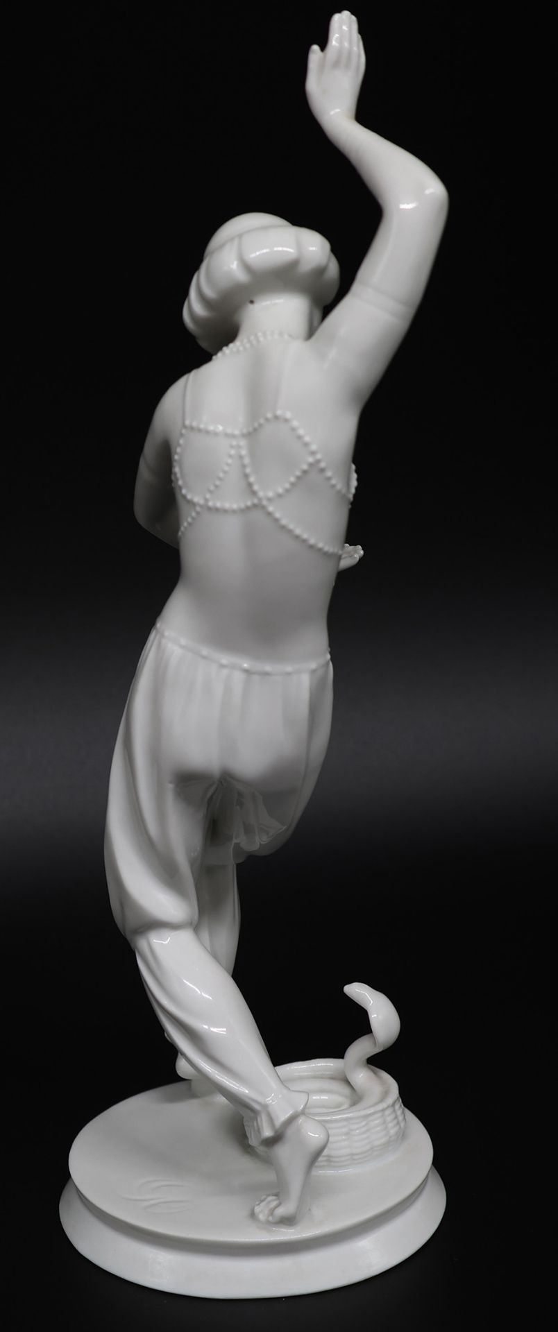 Rosenthal "Salambo" Entwurf Gustav Oppel 1927, monogrammiert, grüne ...
