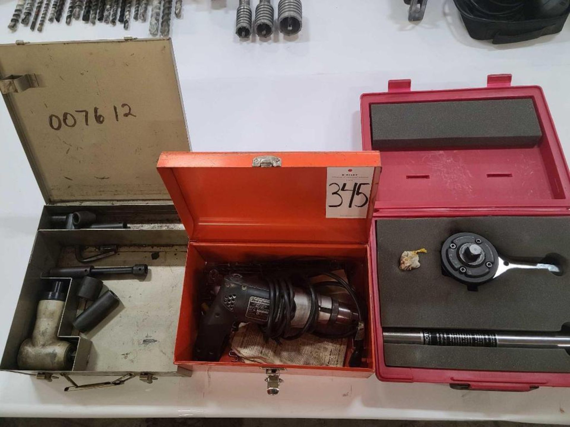 Black & Decker Hammer Drill, Impact Wrench Kit, Proto Torque Multiplier.