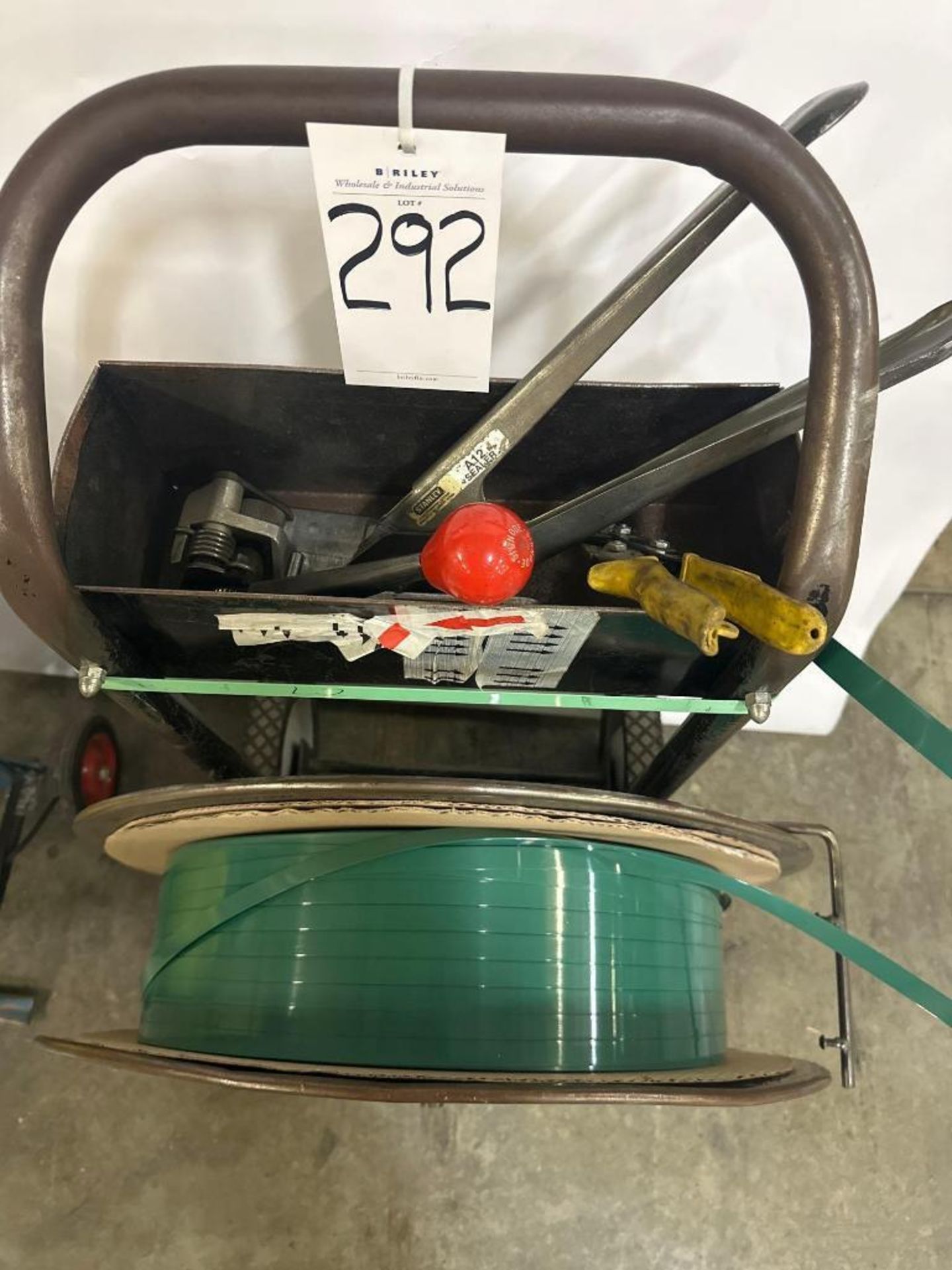 (2)- Banding Carts W/Tools