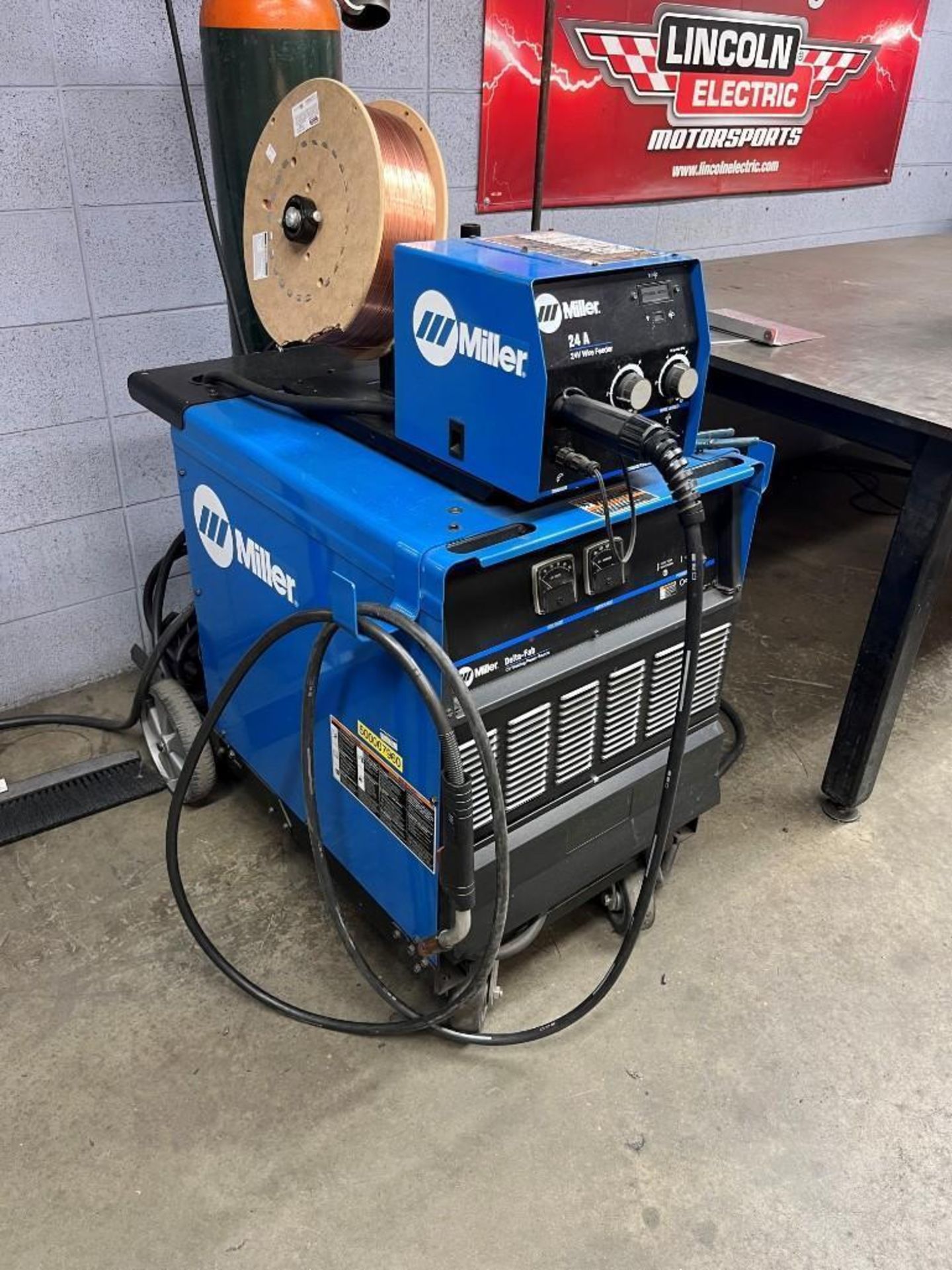 Miller Delta fab w/ 24A (welding room C-20)