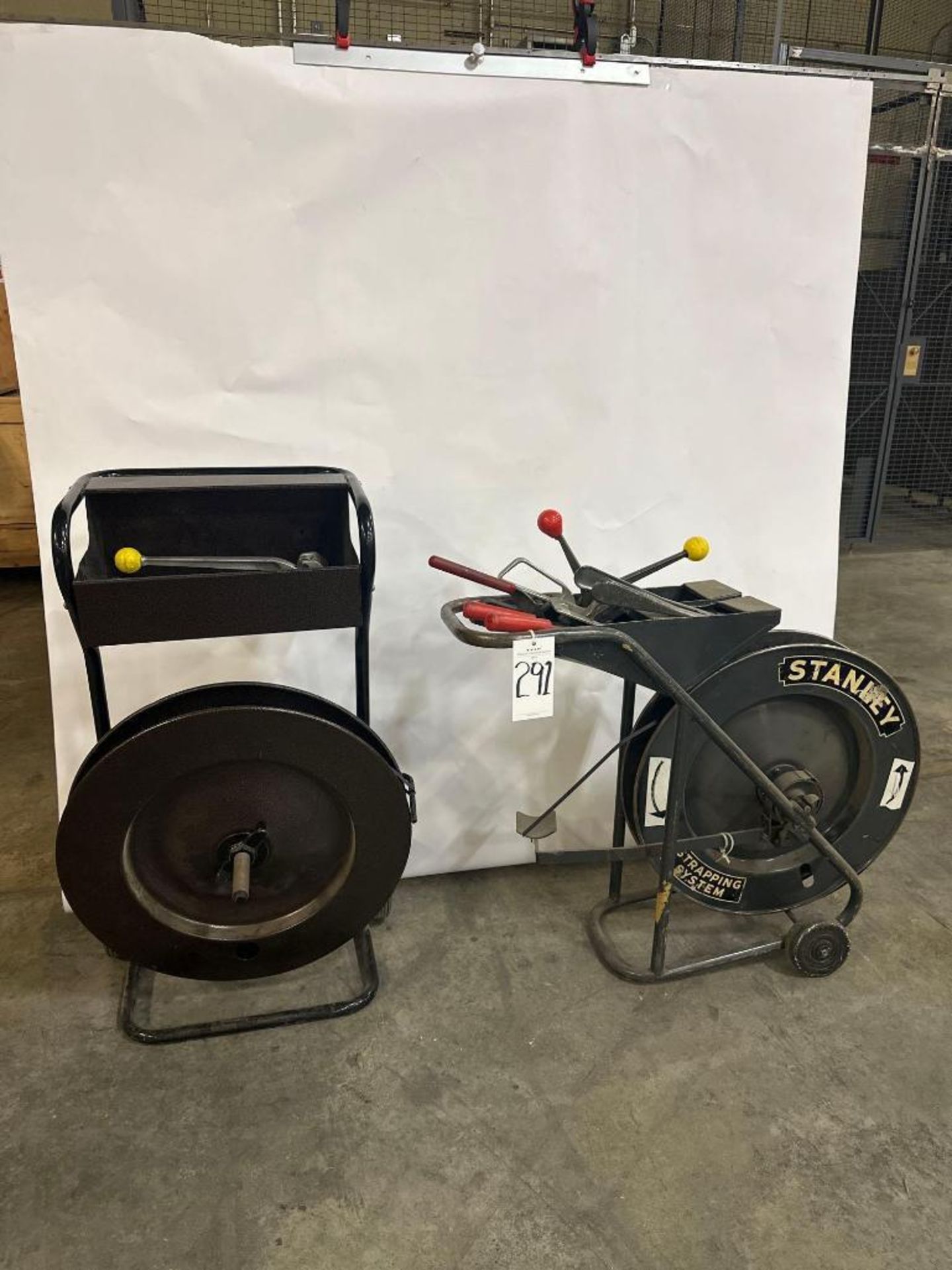 (2)- Banding Carts W/Tools