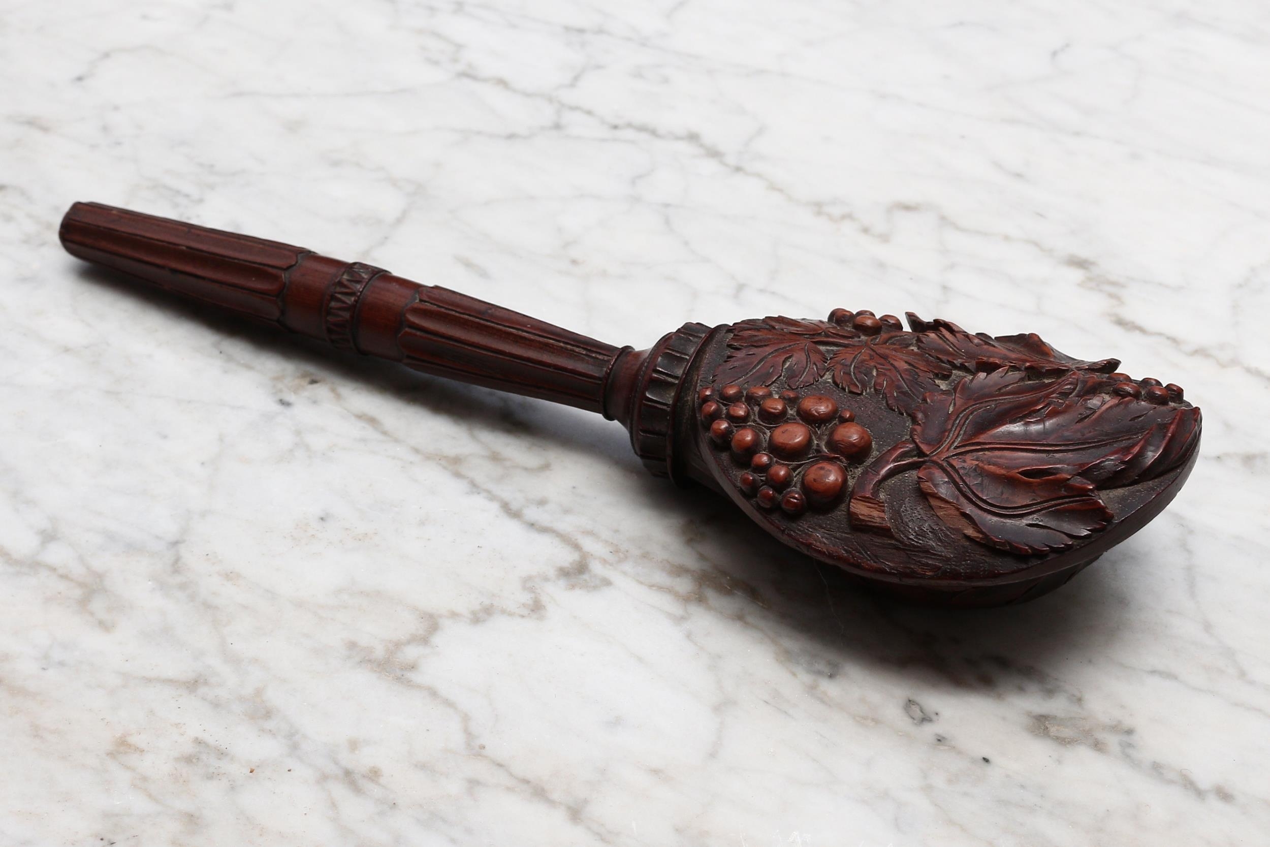 Nutcrackers - a Black Forest novelty screw-action nut cracker, carved ...