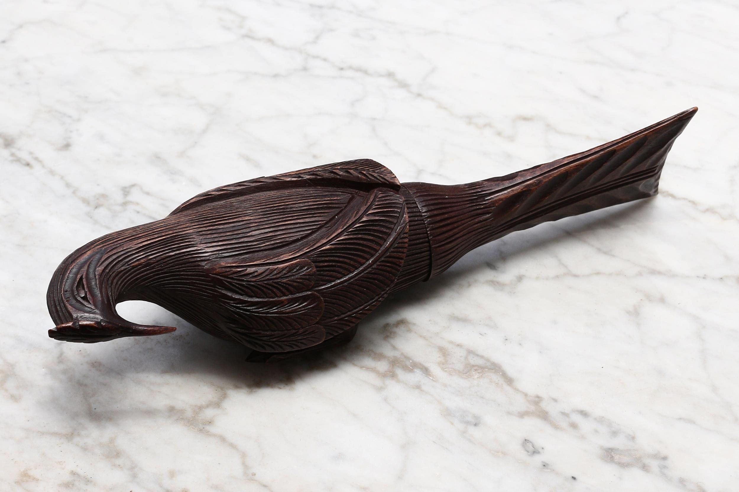 Nutcrackers - a Black Forest novelty screw-action nut cracker, carved ...