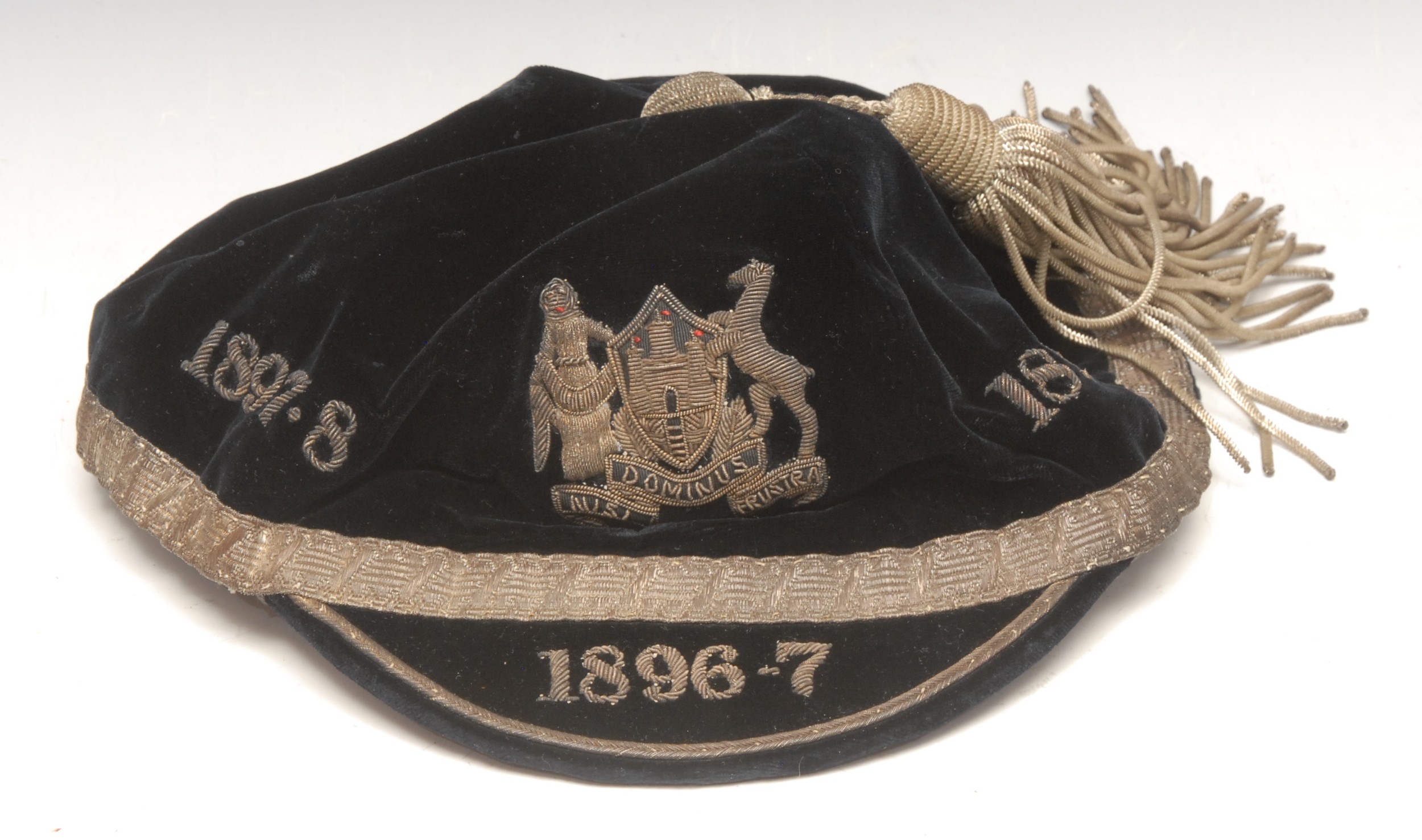Sport - a Victorian Scottish cap, probably football or rugby, covering ...