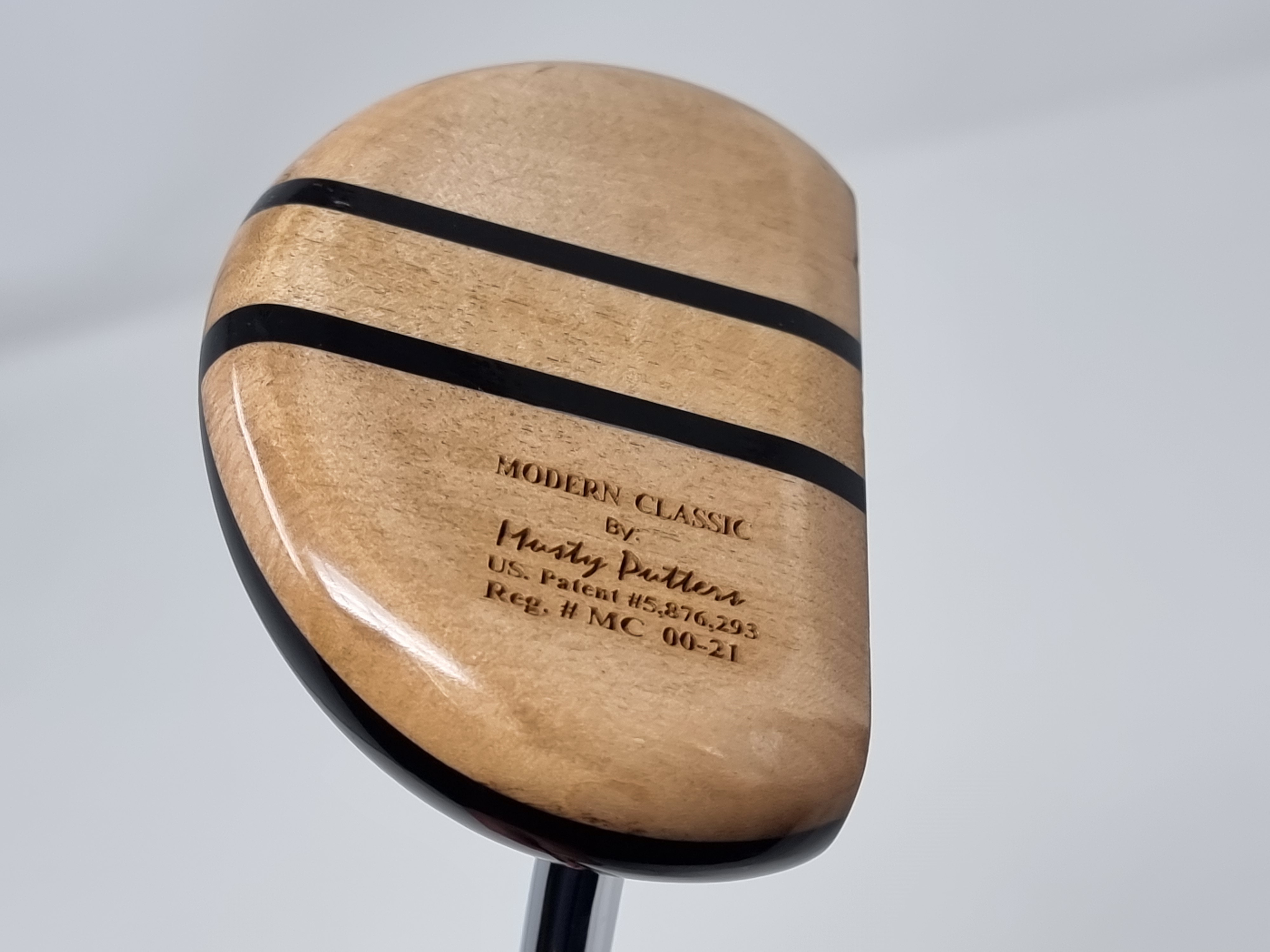 David Musty Putter Modern Classic Putter Maple Right Handed Mint ...