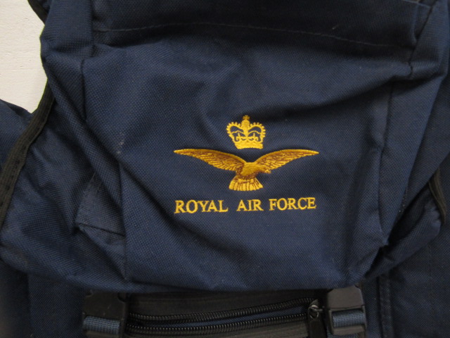 RAF rucksack, Gladstone style bag and one other