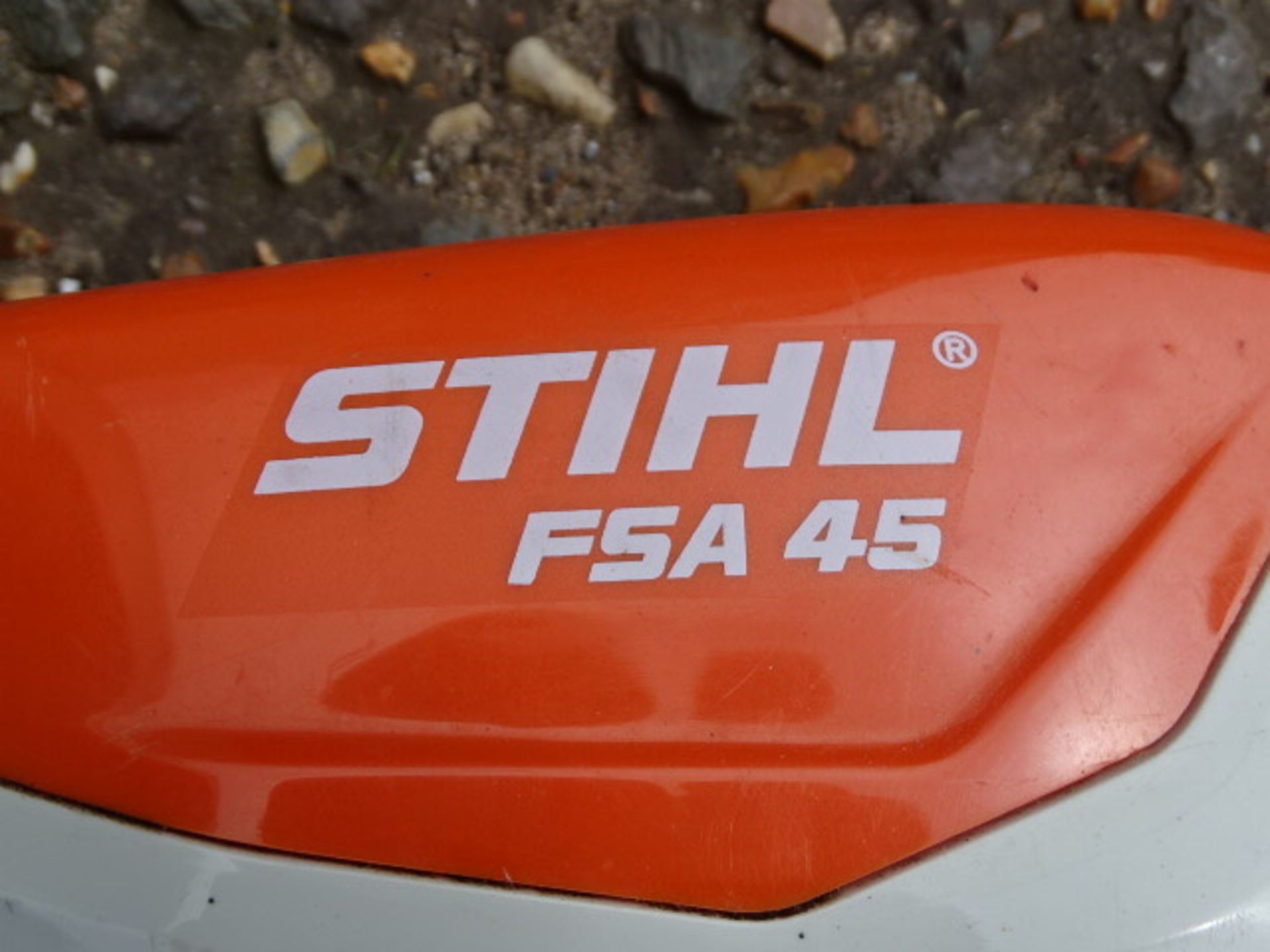 Stihl FSA 45 strimmer with charger