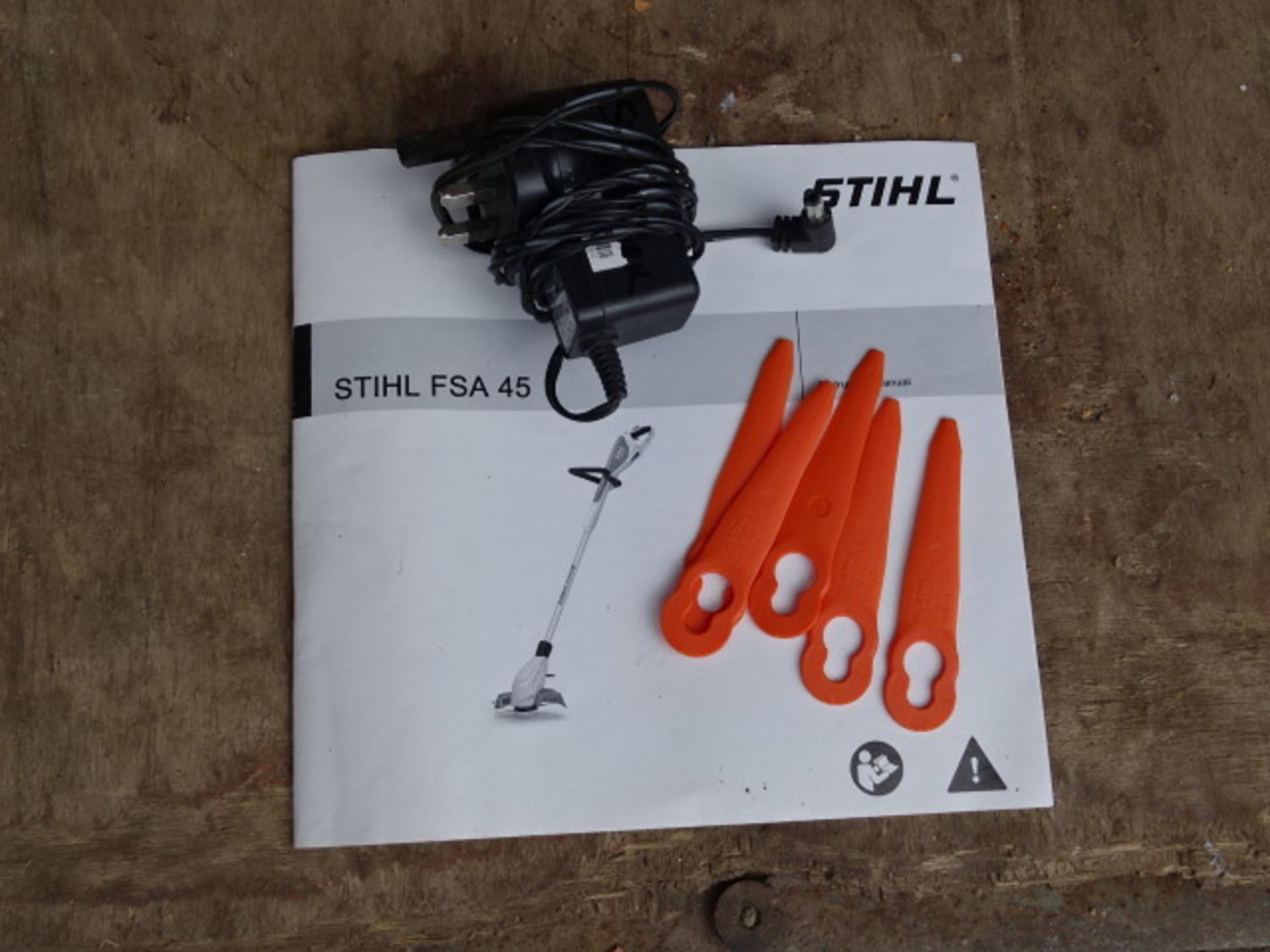 Stihl FSA 45 strimmer with charger
