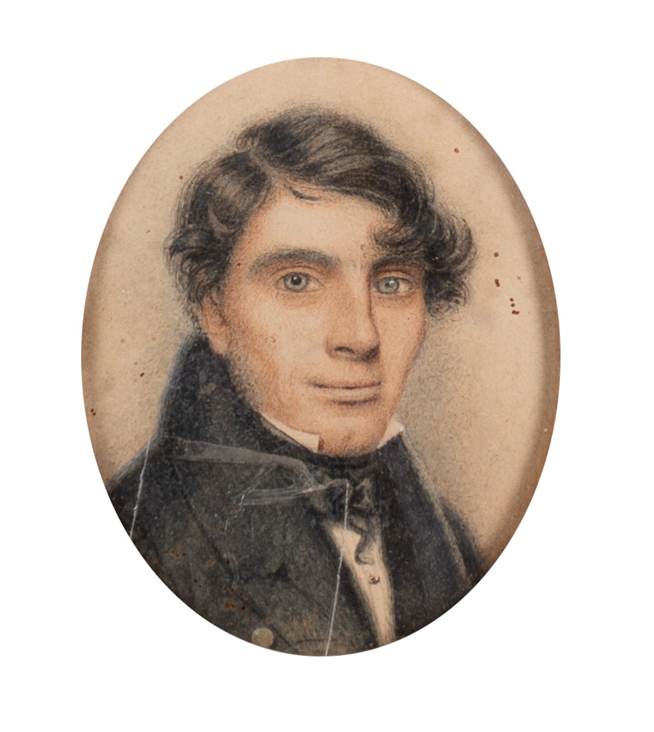 John Buncombe (British, fl. 1795-1825)A portrait silhouette of an ...