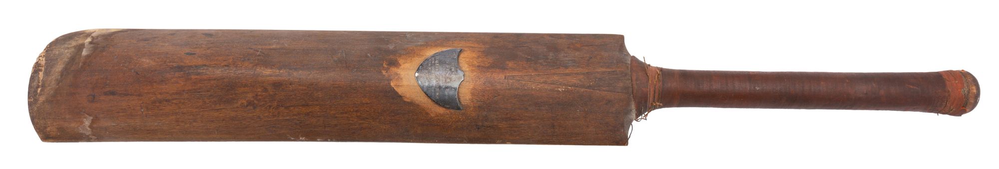Percy G. H. Fender cricket archive: 1912: A presentation cricket bat ...