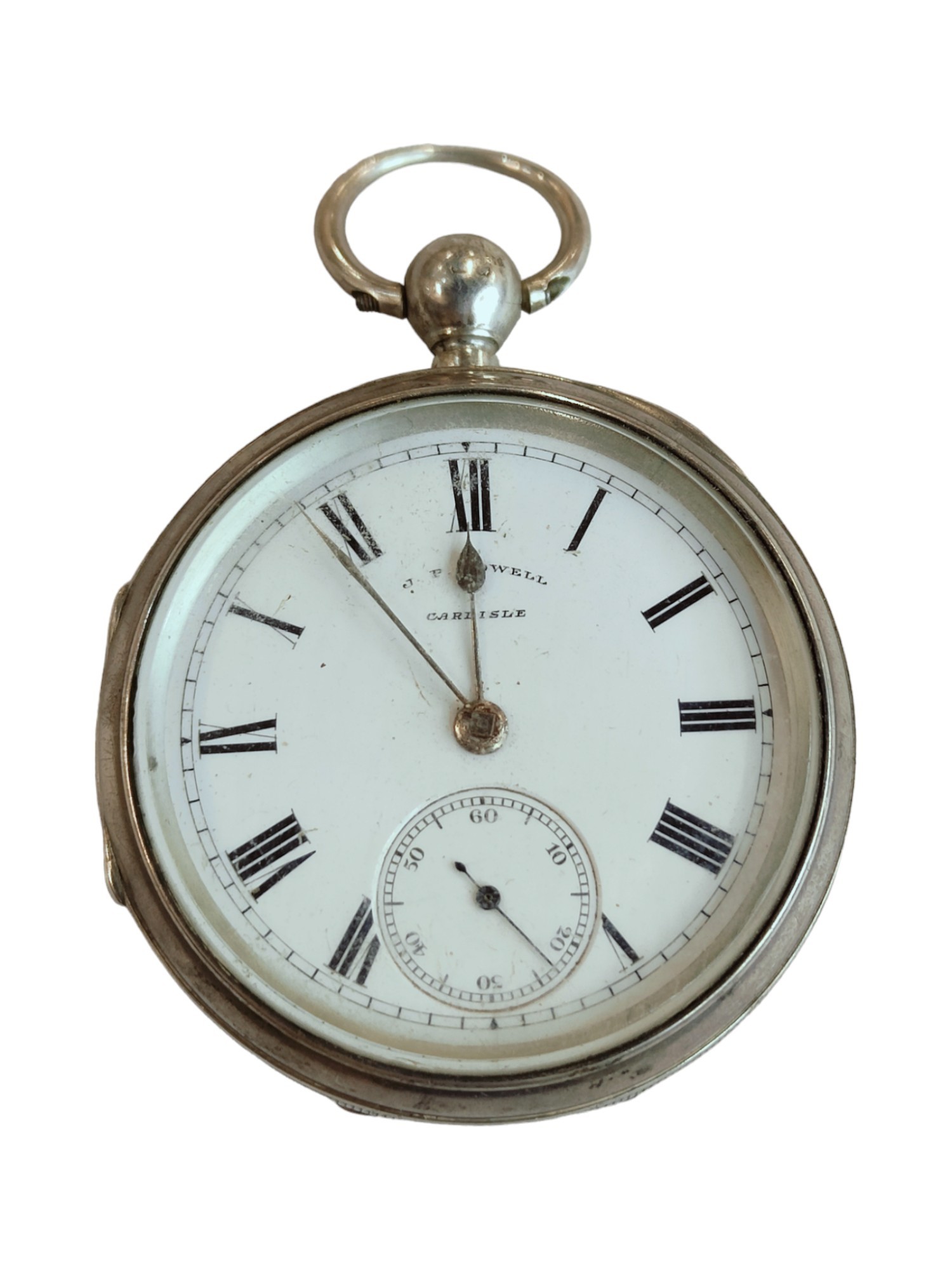 SILVER POCKET WATCH