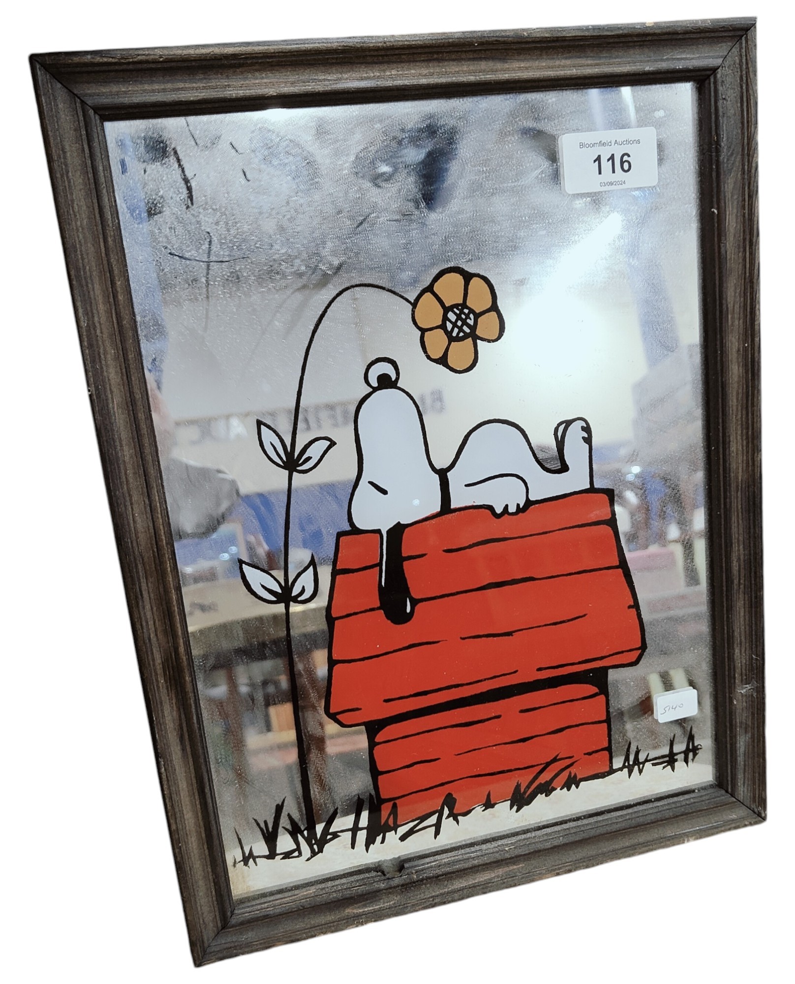 VINTAGE SNOOPY MIRROR