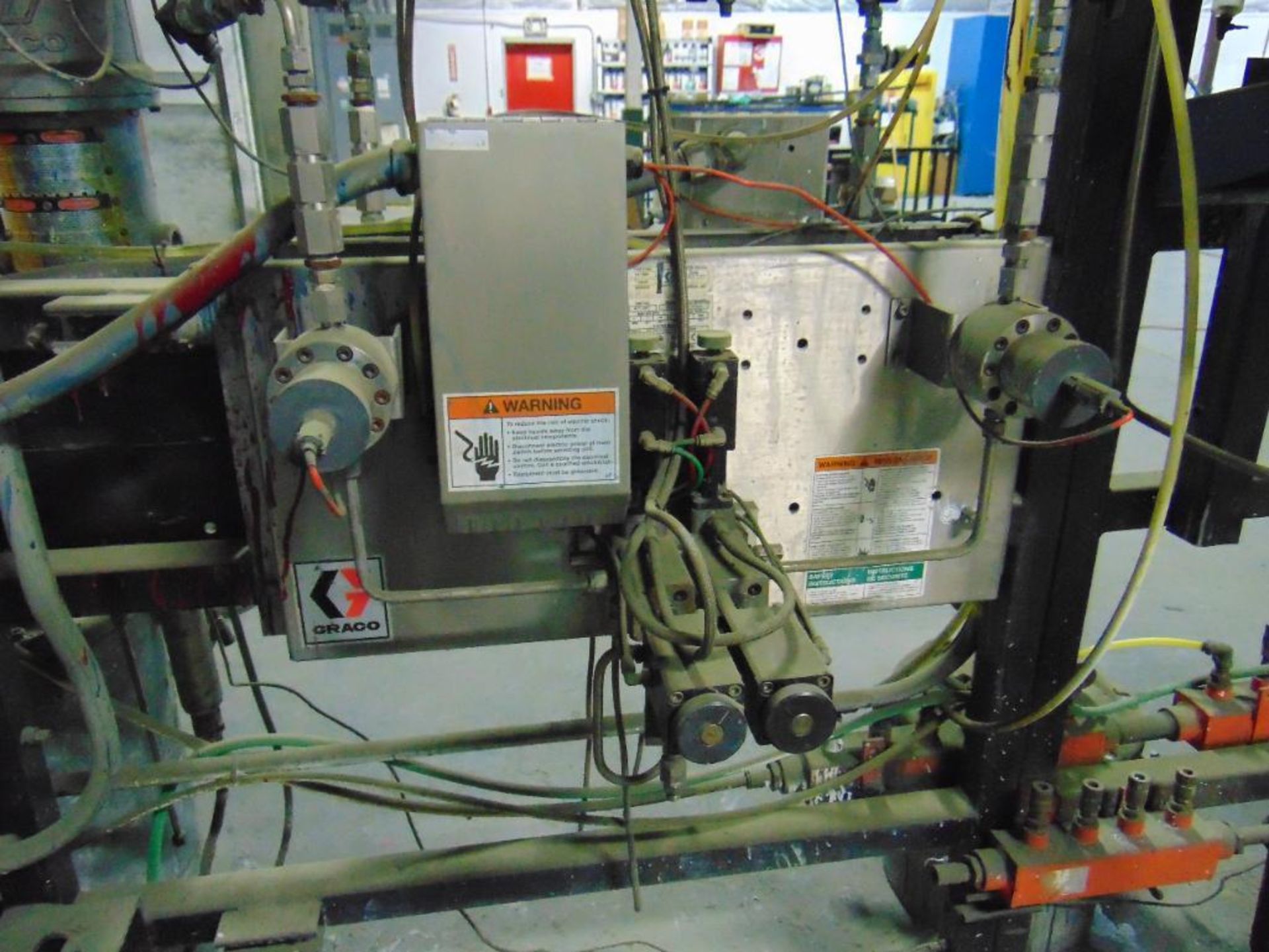 Graco Paint Pump and Mixer Setup , Includes 2 Graco Precision Mix II ...