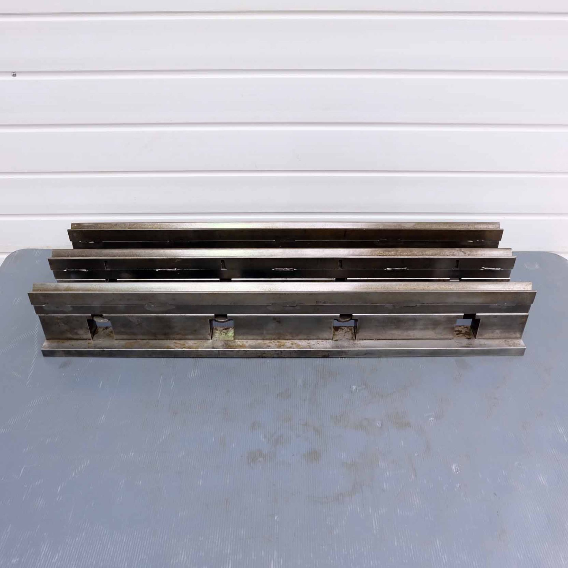 Set of Bottom Press Brake Tooling. 3 x 835mm Long. With Offset Clamp ...