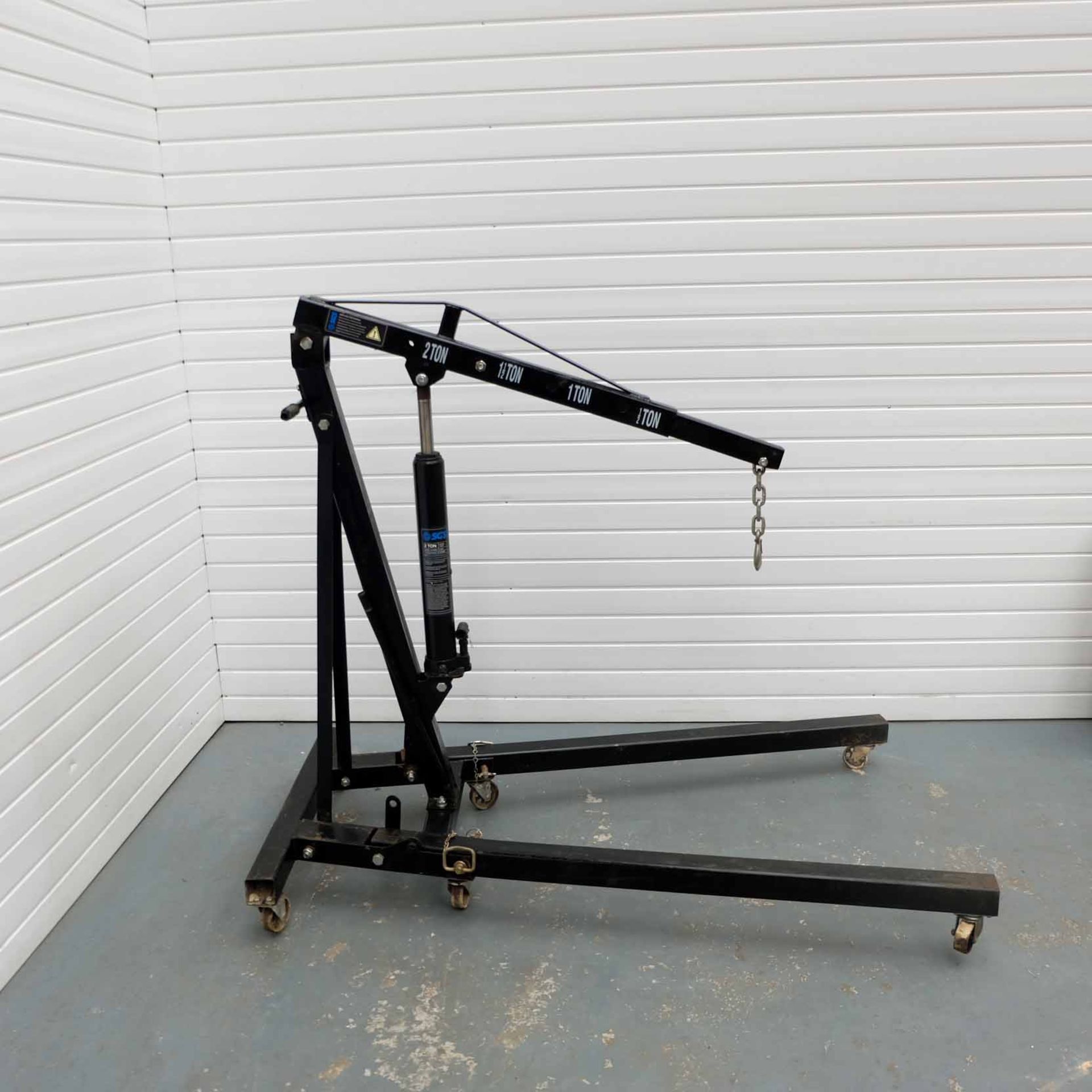 SGS Model EC2000 2 Ton Engine Crane. Lifting Range 25 - 2300mm. Size ...