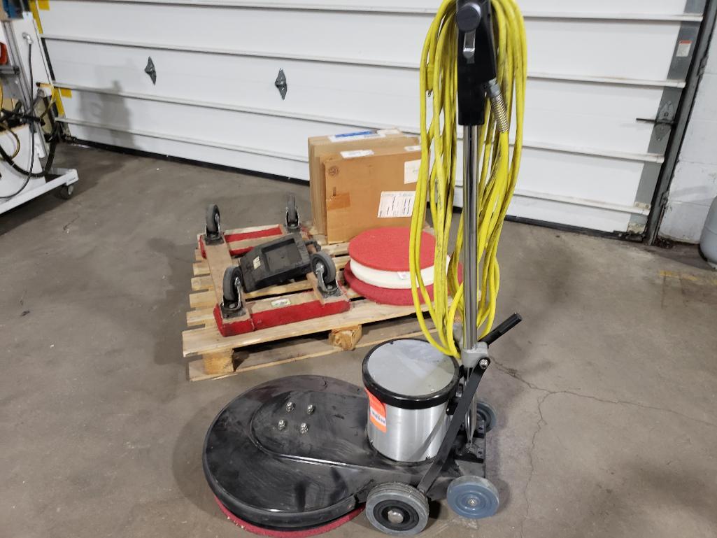 TaskPro floor buffer burnisher machine. Model TP1500. 120v single phase ...