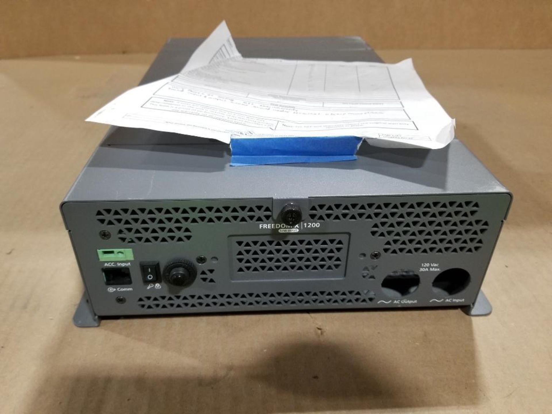 Xantrex true sine wave inverter. Model Freedom X 1200. Factory ...