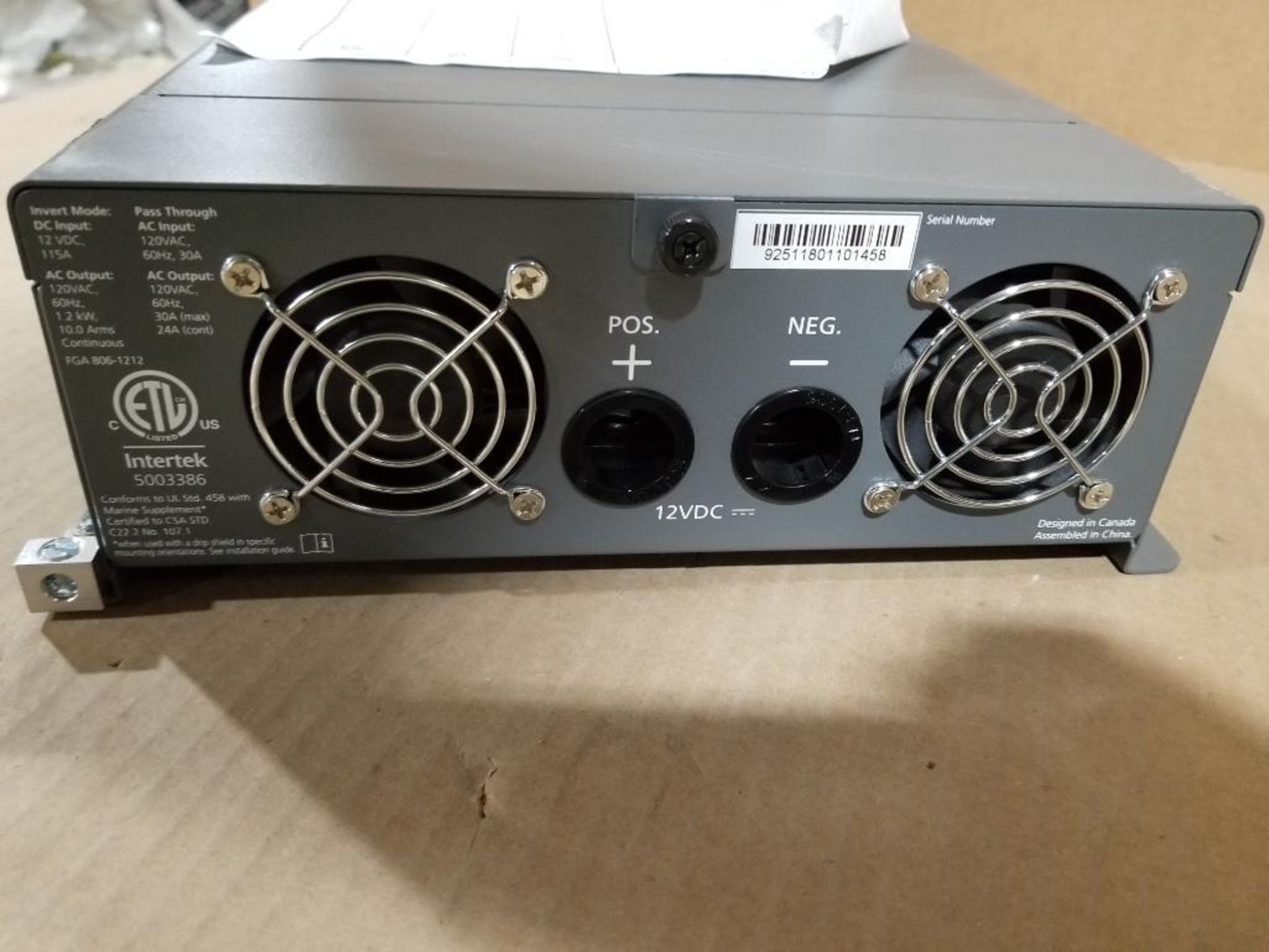 Xantrex true sine wave inverter. Model Freedom X 1200. Factory ...