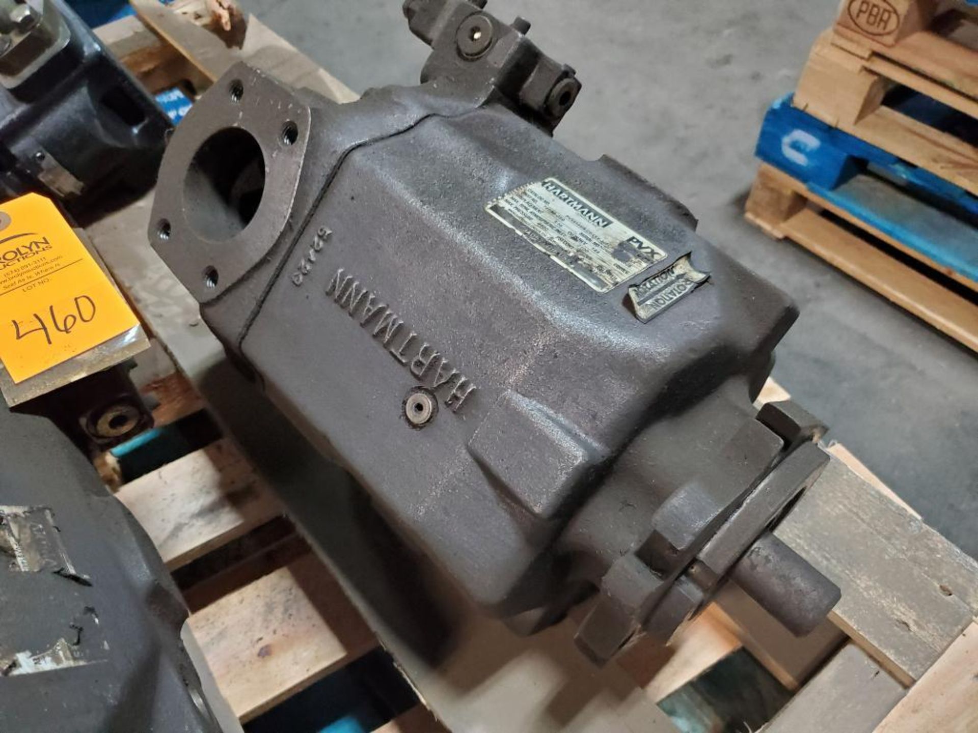 Full pallet - Assorted hydraulic pumps. Hartmann and more. For a $50 ...