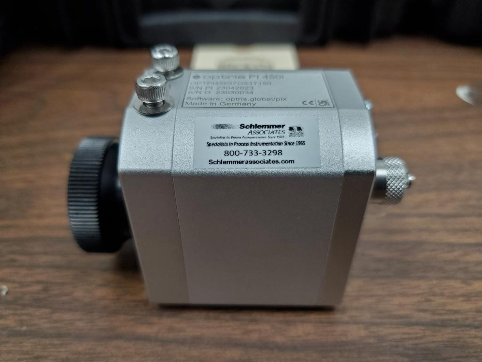 Optris PI 450i infrared camera. OPTPI45IG7O53T150. Camera, connections ...