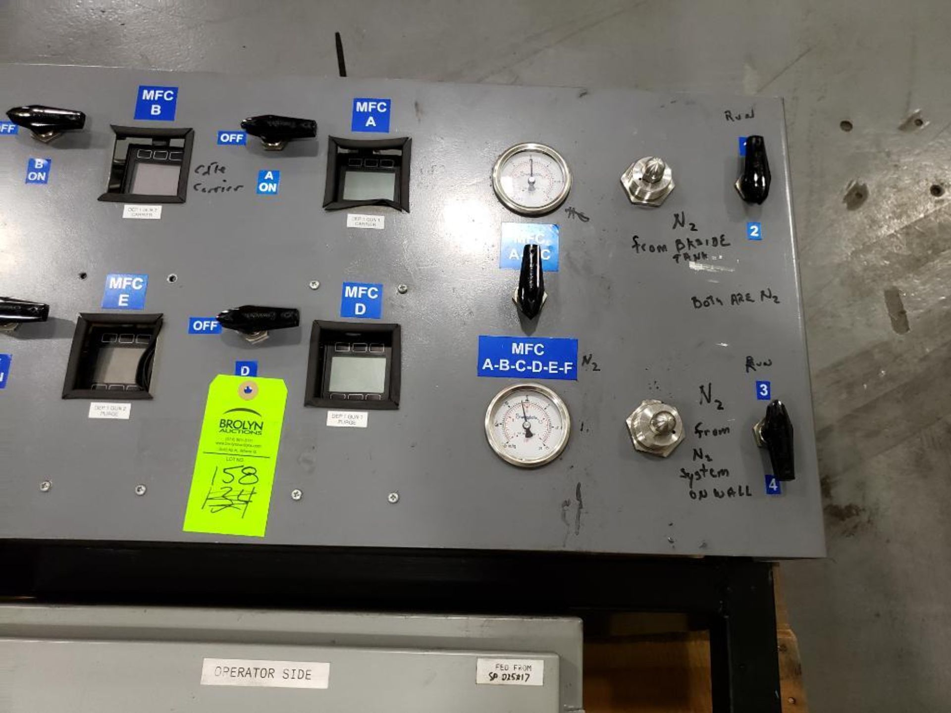 Machine control enclosure. Associated brands include: Allen Bradley ...