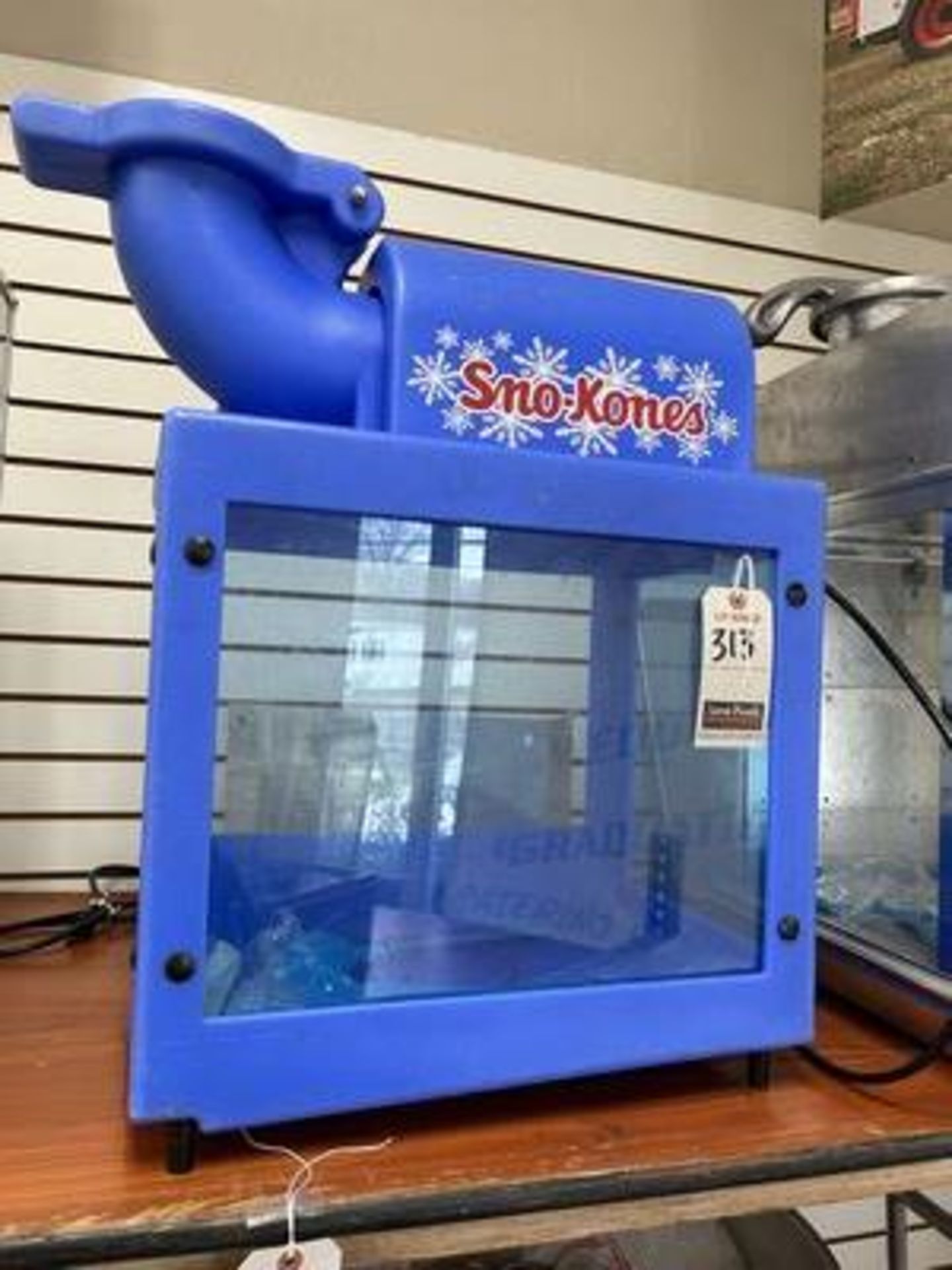 GLD MEDAL ICE SHAVER SNO-KING SNOW CONE MACHINE, M/N 1088