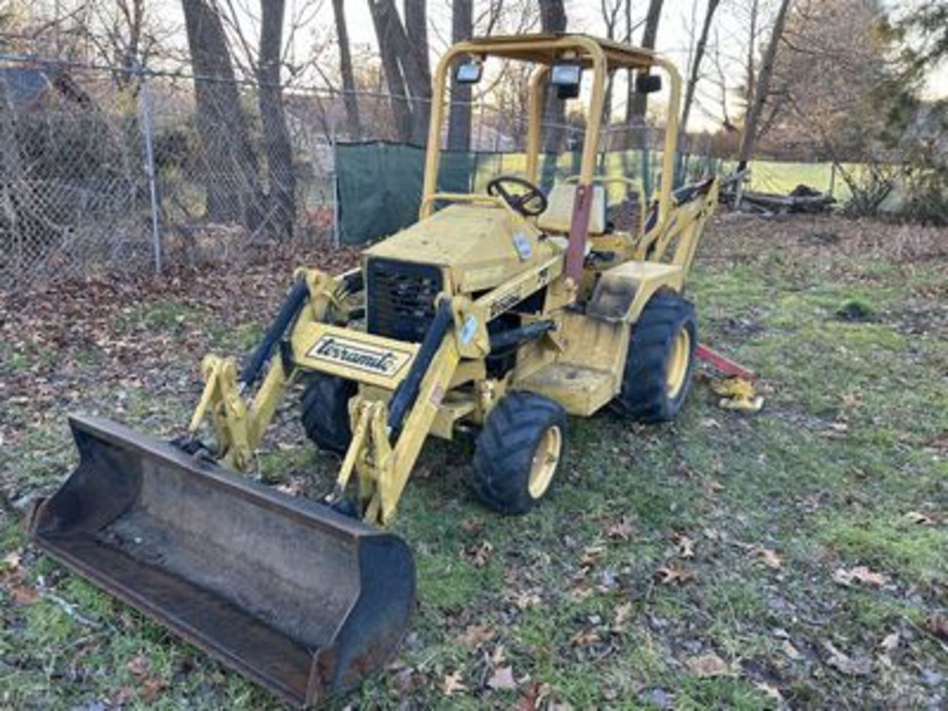 TERRAMITE T7 LOADER/BACKHOE, GAS, 55" G.P. BUCKET, 40" STICK, 13 ...