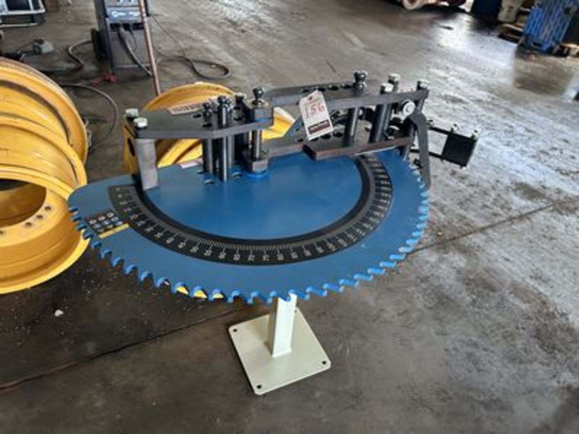 BAILEIGH PED. MANUAL ROTARY TUBE BENDER, M/N RDB-050, S/N 22466011