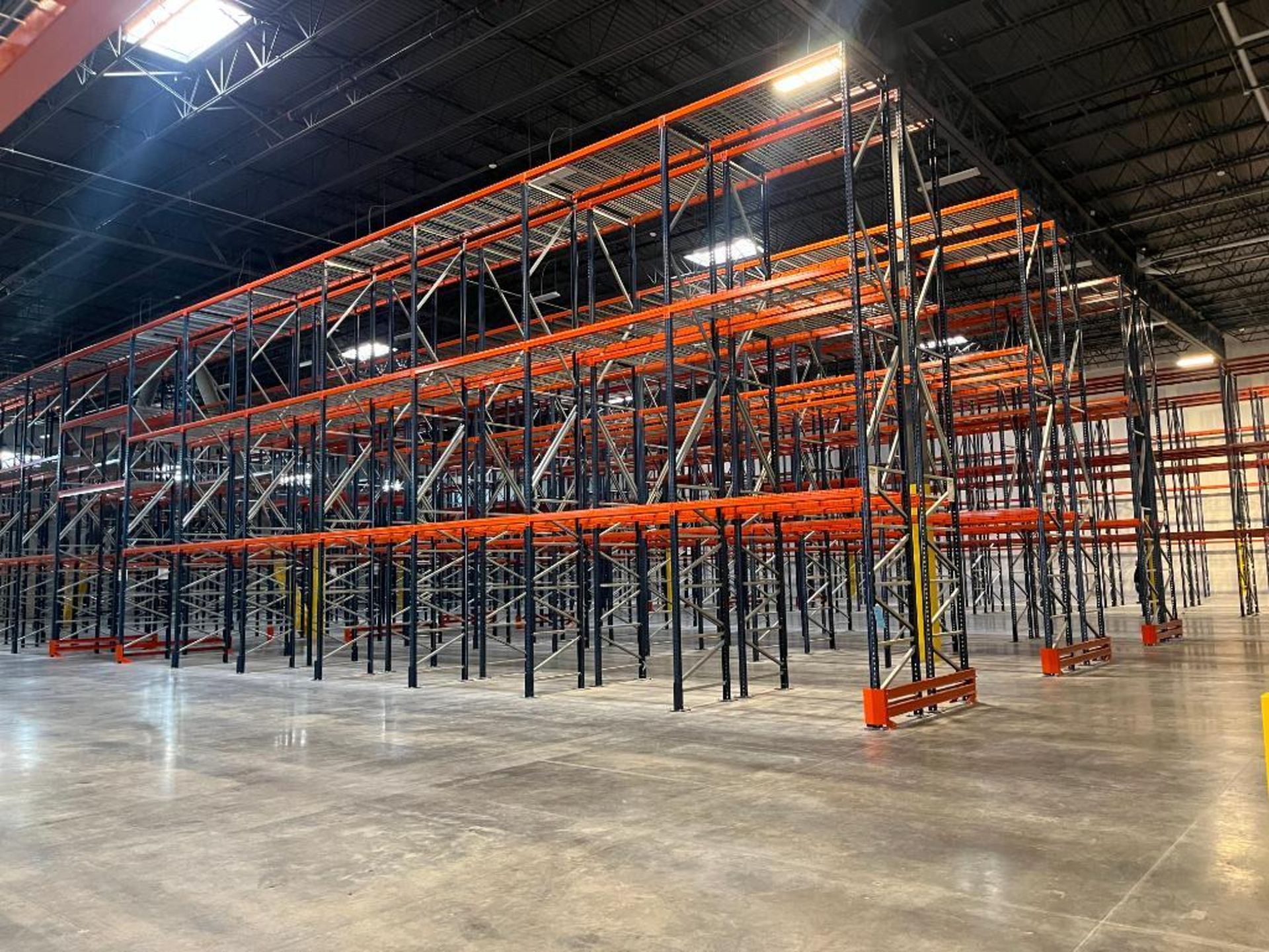 Aproximately 380 Sections of Pallet Racking with (364) Sections 42 ...