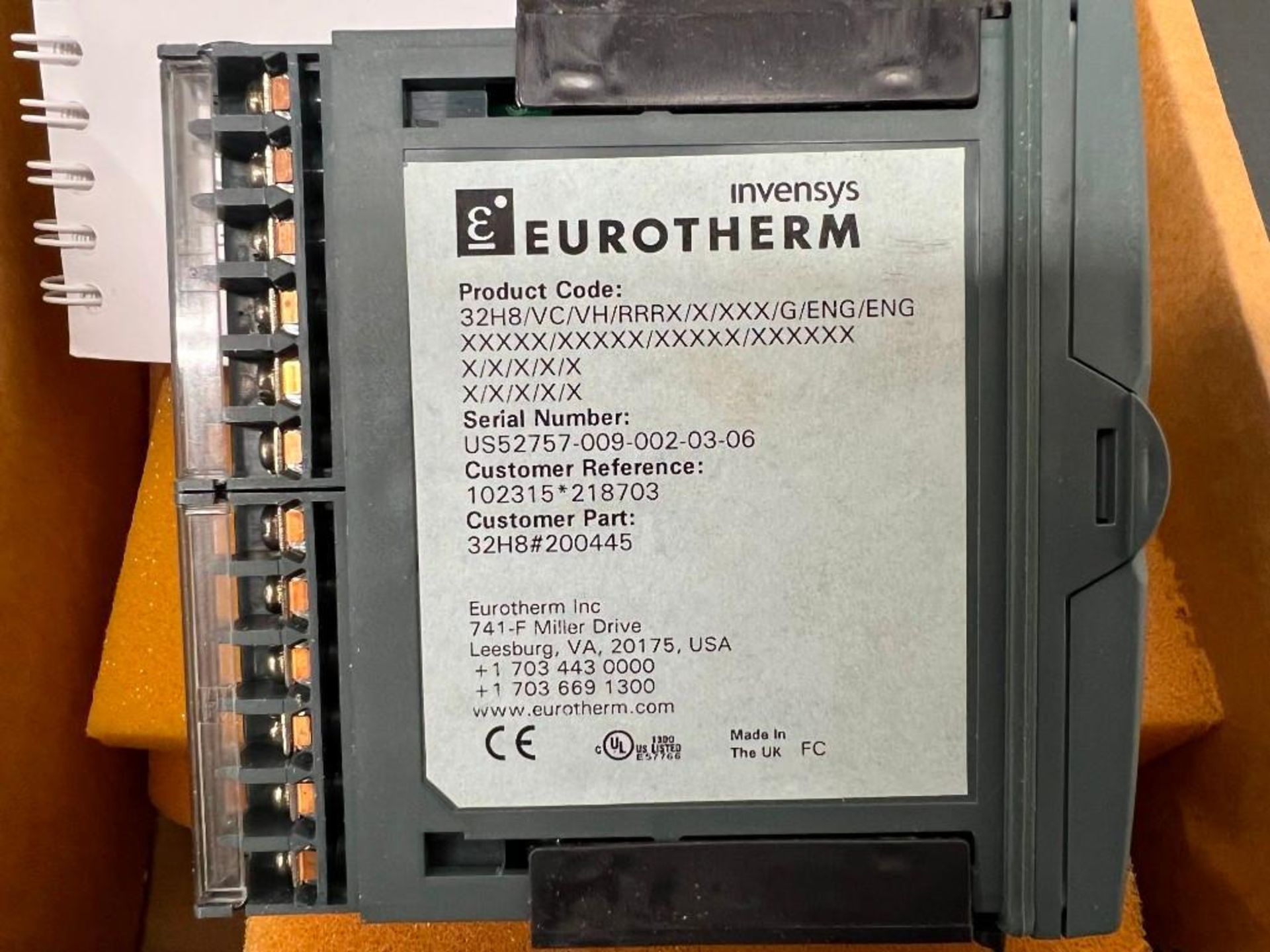 EUROTHERM 32H8/VC/VH/RRRX/X/XXX/G/ENG/ENG