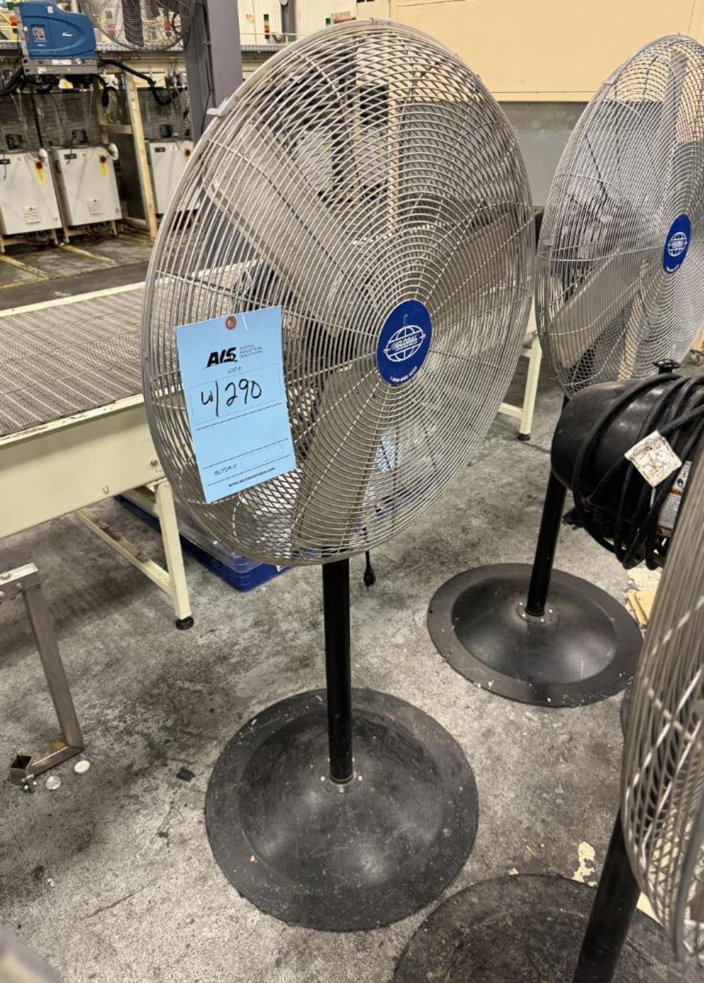 Lot Of (4) Pedestal Fans.