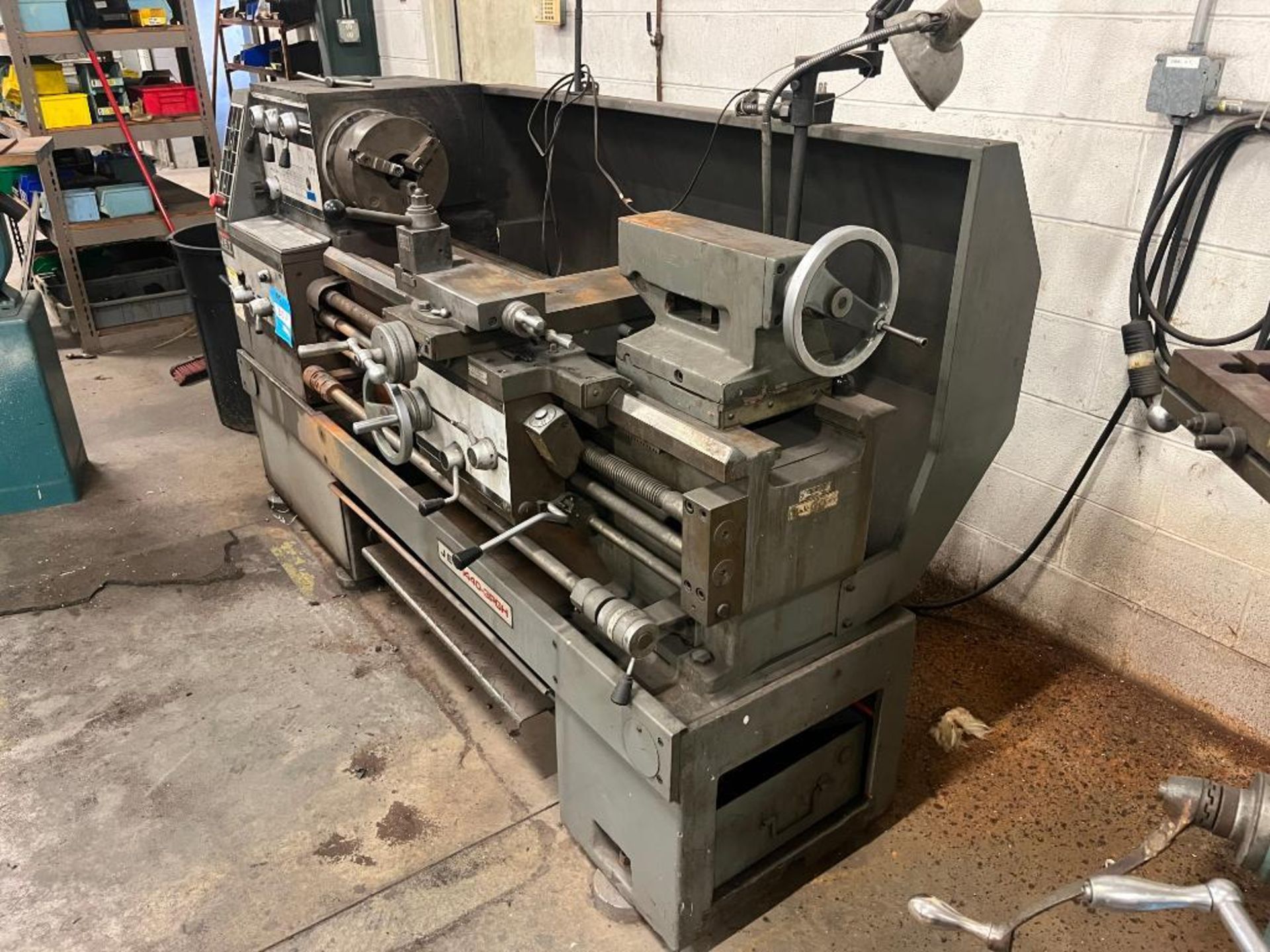 JET 14" x 40" Geared Head Engine Lathe Model 1440-3PGH, S/N 01198