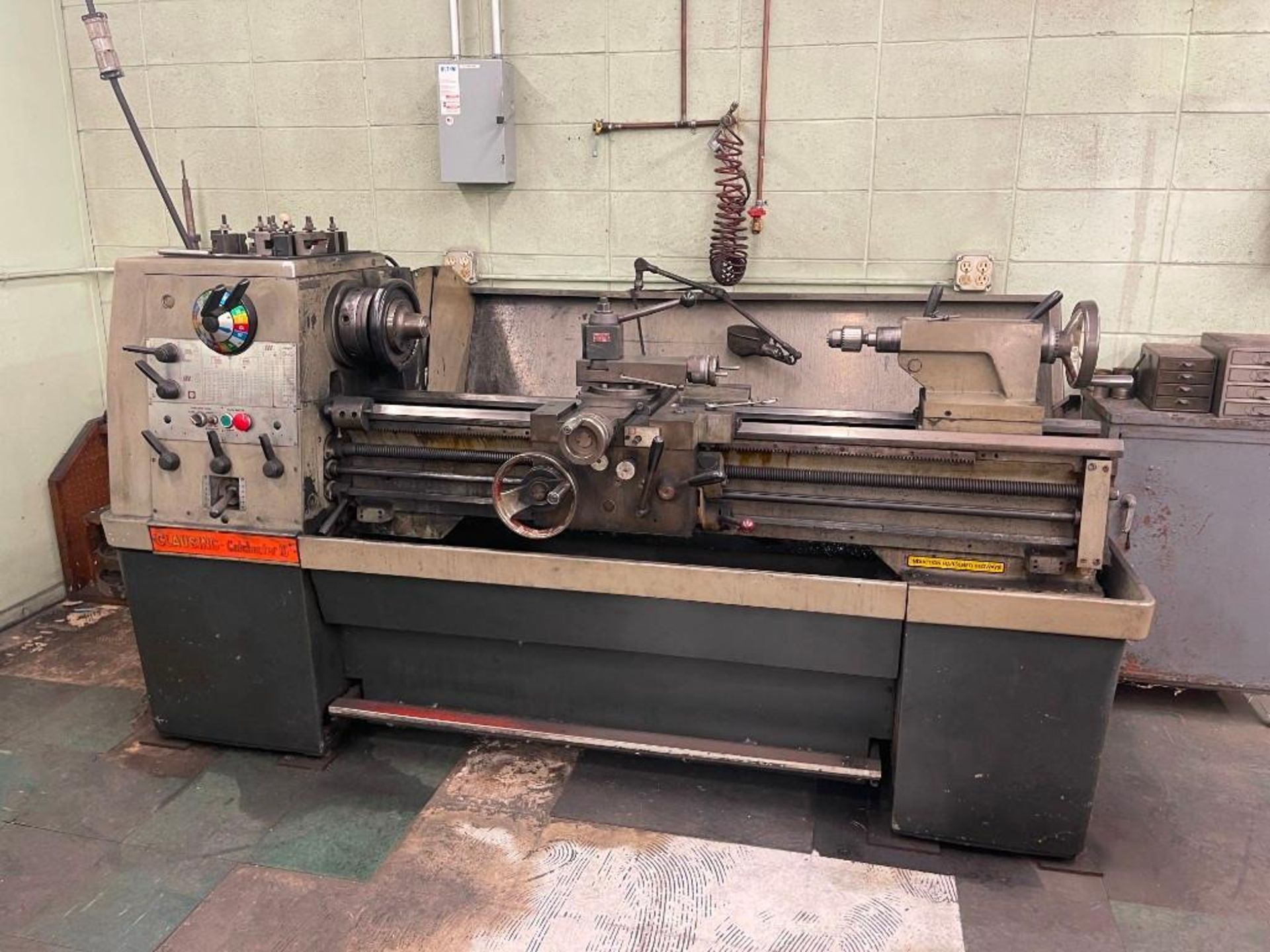 Clausing Colchester 15" x 60" Engine Lathe, Collet closure, Aloris ...