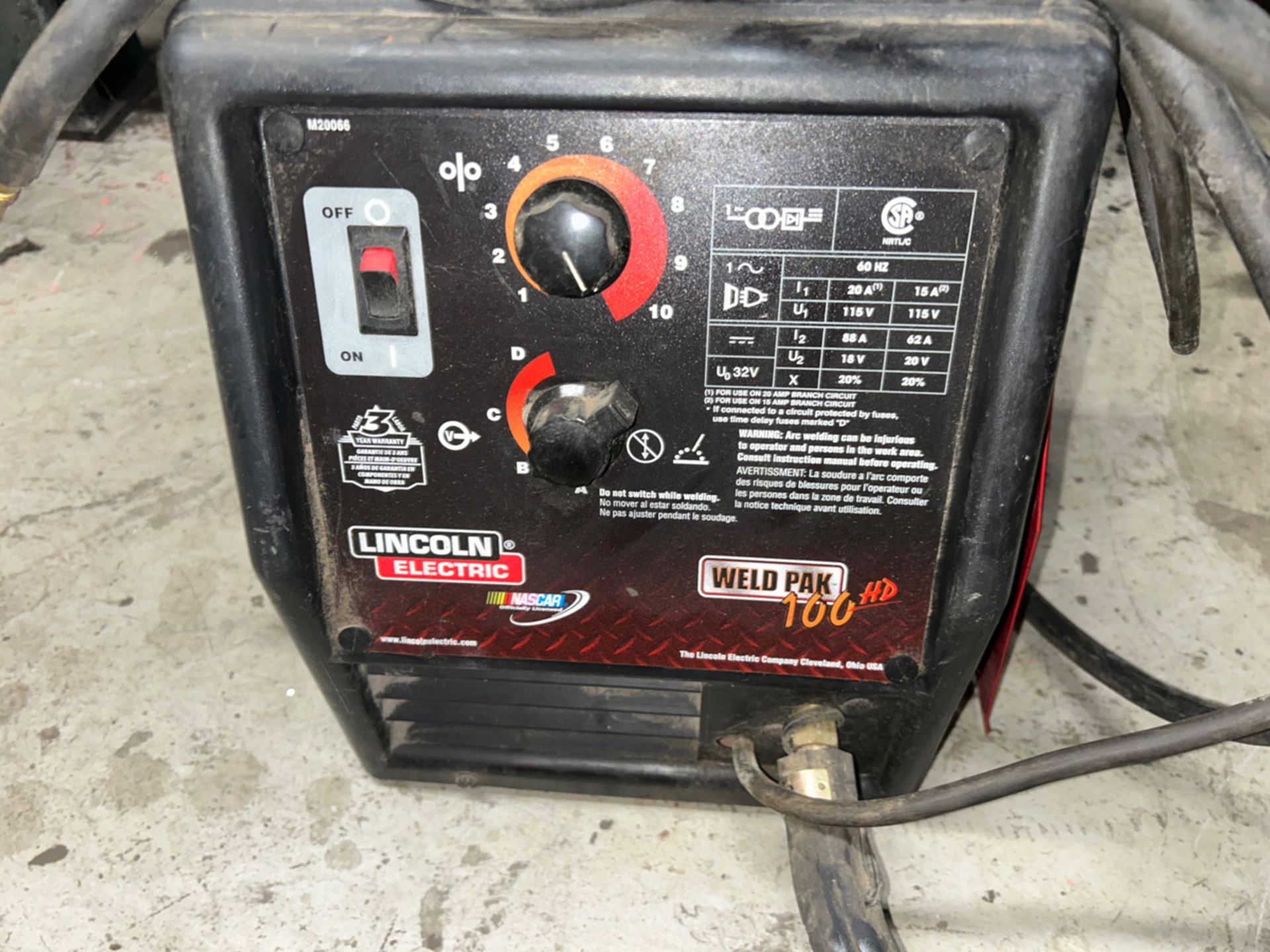 Lincoln Electric Weld Pak 100HD Mig Welder