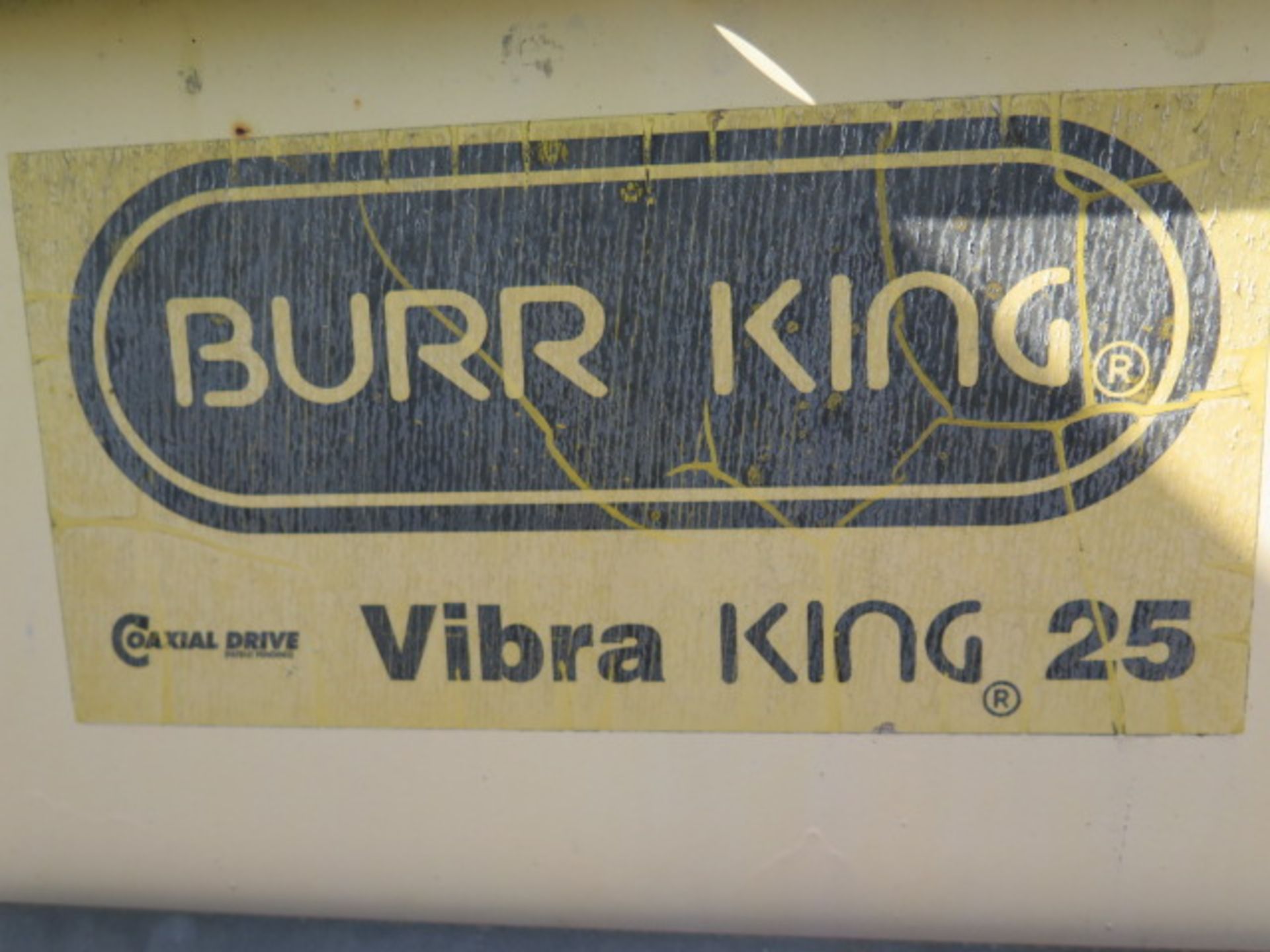 Burr King Vibra-King 25 Media Tumbler (NEEDS NEW LINER) (SOLD AS-IS - NO WARRANTY)