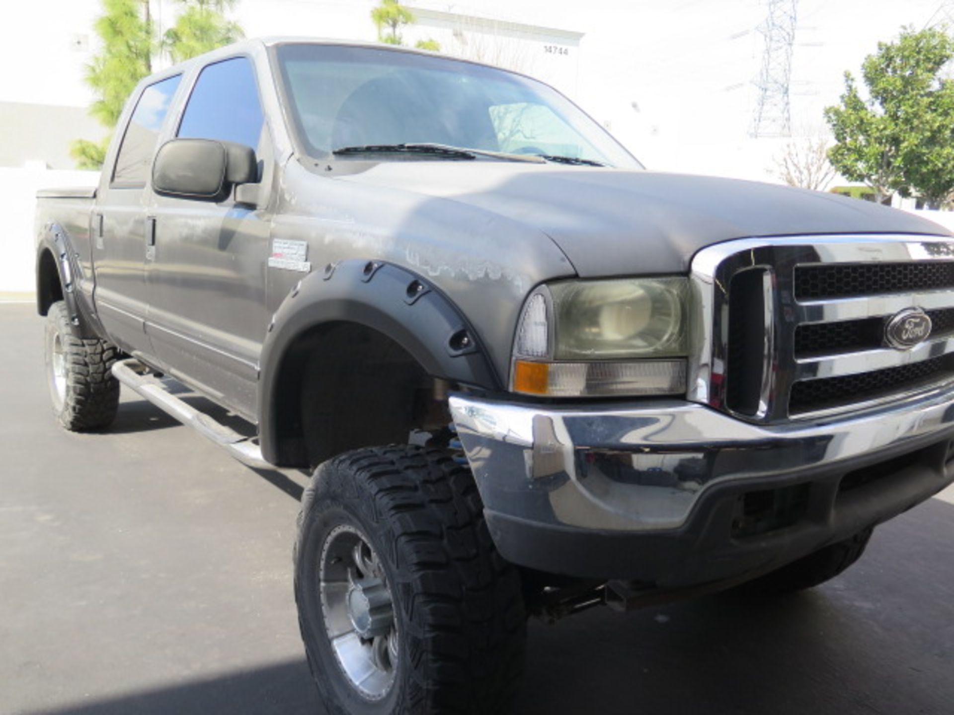 2002 Ford F-250 Lariat Super Duty 4X4 Crew Cab Diesel Pickup Truck Lisc ...