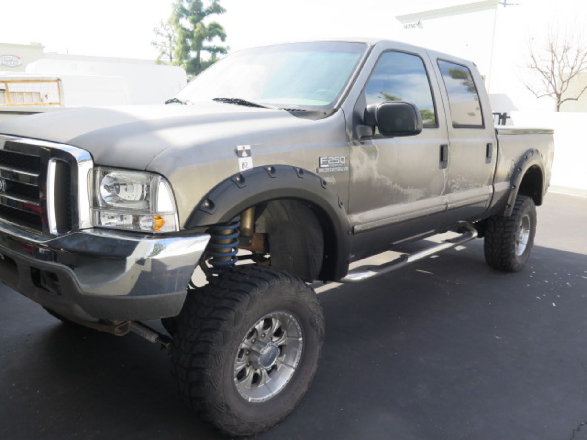 2002 Ford F-250 Lariat Super Duty 4X4 Crew Cab Diesel Pickup Truck Lisc ...