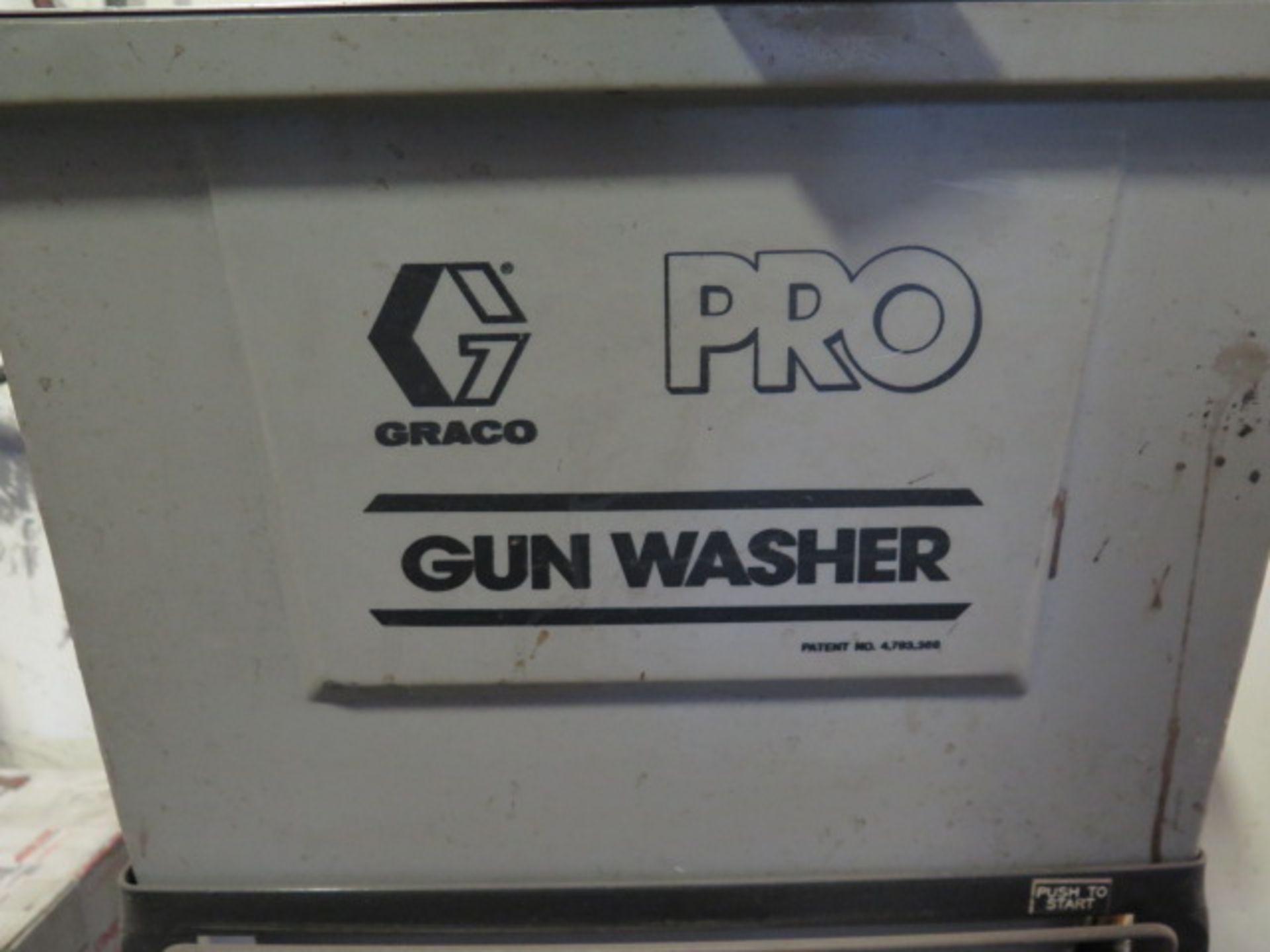 { Group of lots: 306, 307 } Graco Pro Gun Washer (SOLD AS-IS - NO WARRANTY)