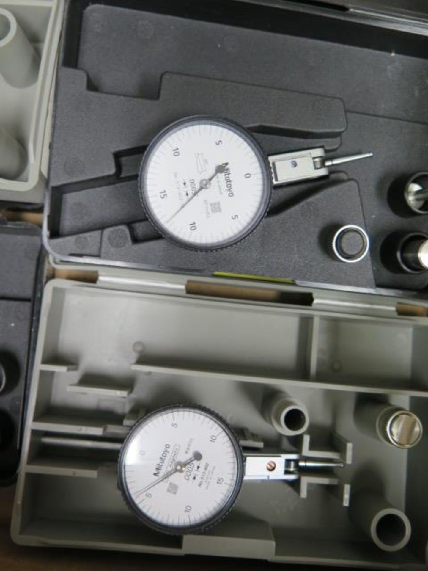 Mitutoyo Dial Test Indicators (3) and 1" Dial Drop Indicator (SOLD AS ...