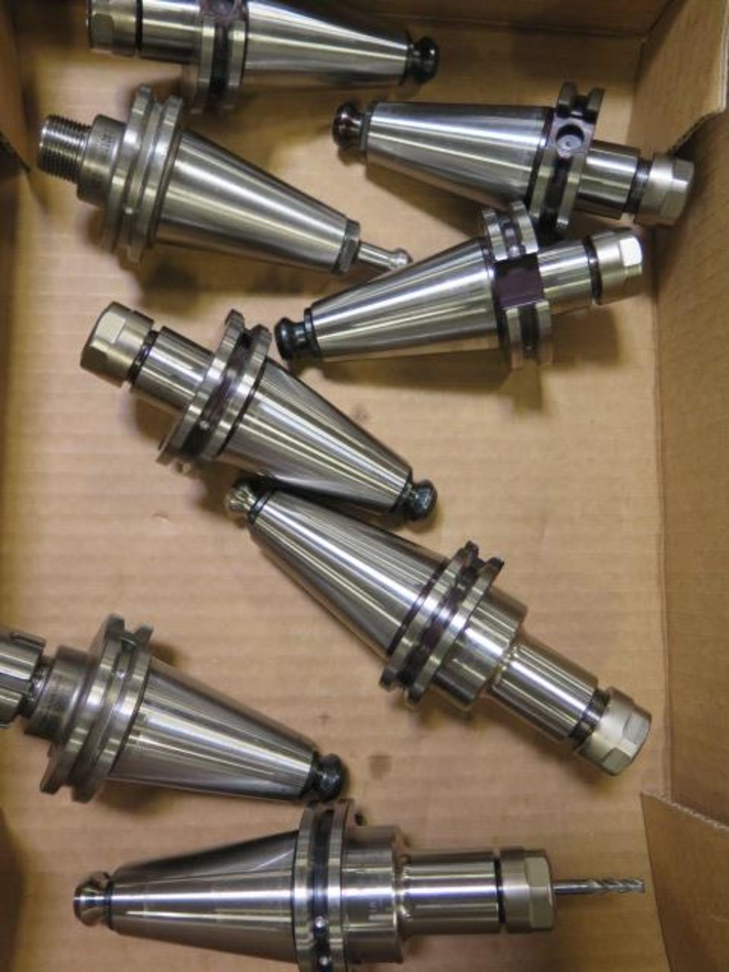 CAT-40 Taper ER16 Collet Chucks (8) (SOLD AS-IS - NO WARRANTY)