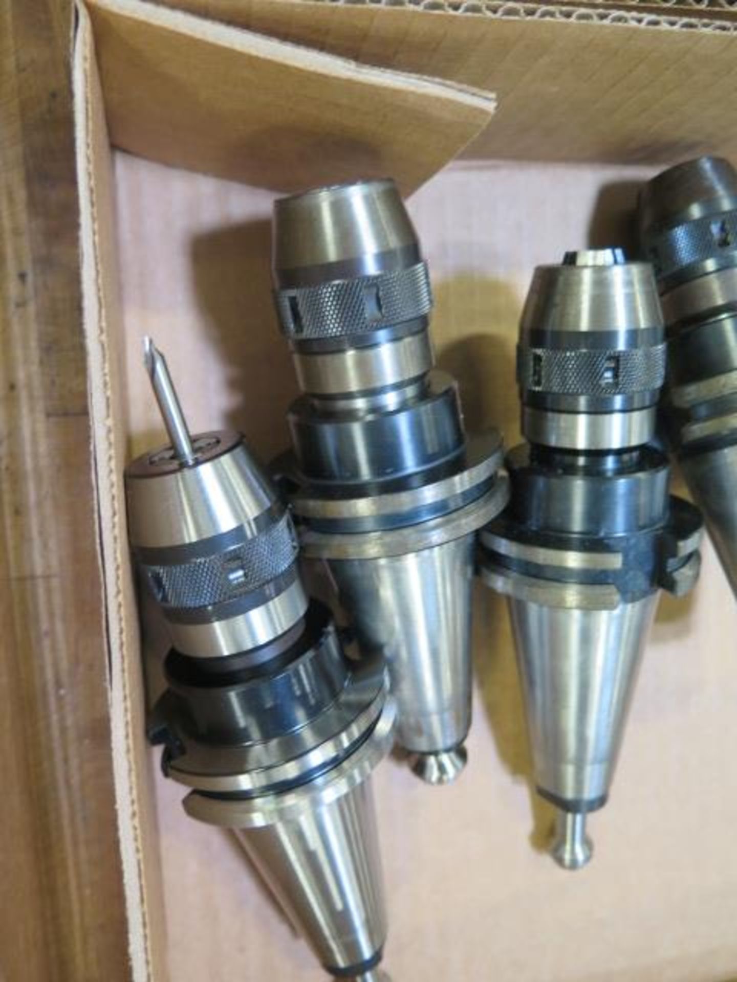 CAT-40 Taper Drill Chucks (6) (SOLD AS-IS - NO WARRANTY)]