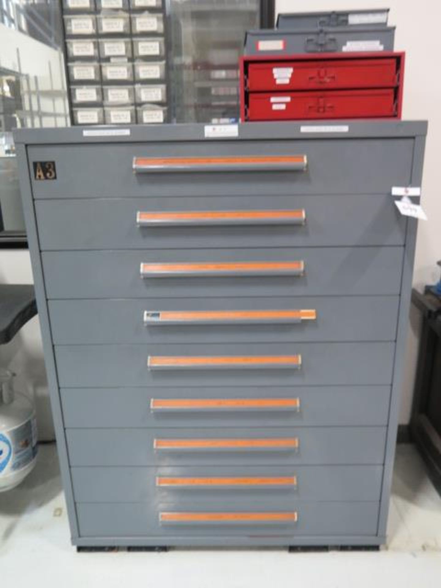 Equipto 9-Drawer Toling Cabinet w/ Stainless Steel Hardware (SOLD AS-IS ...