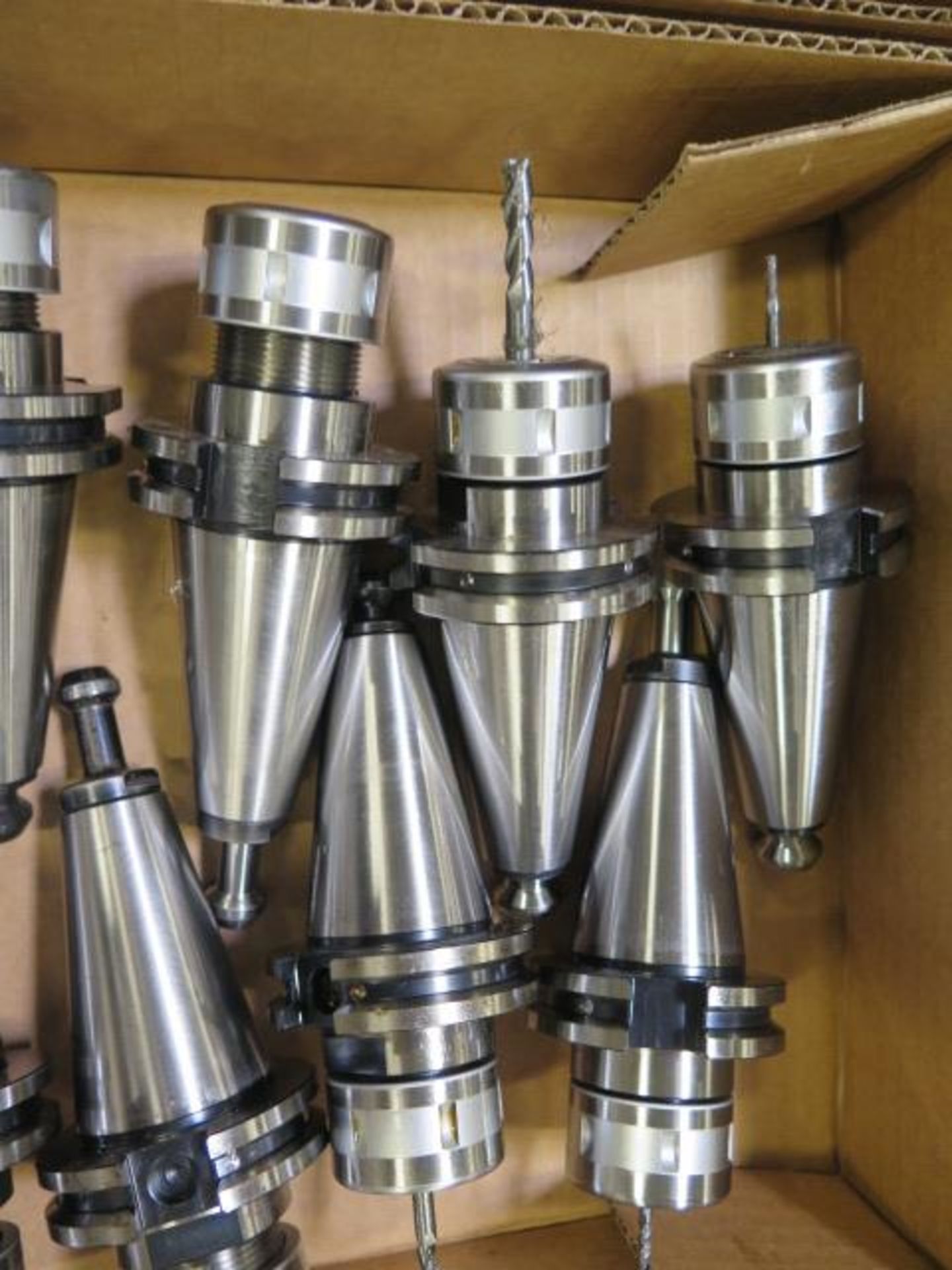 CAT-40 Taper SK16 Collet Chucks (11) (SOLD AS-IS - NO WARRANTY)