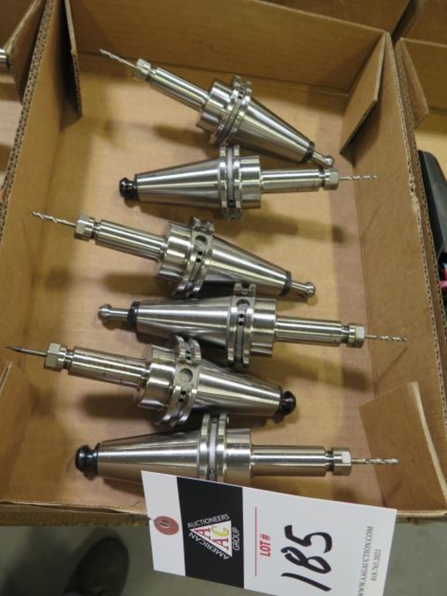 CAT-40 Taper ER11 Collet Chucks (6) (SOLD AS-IS - NO WARRANTY)